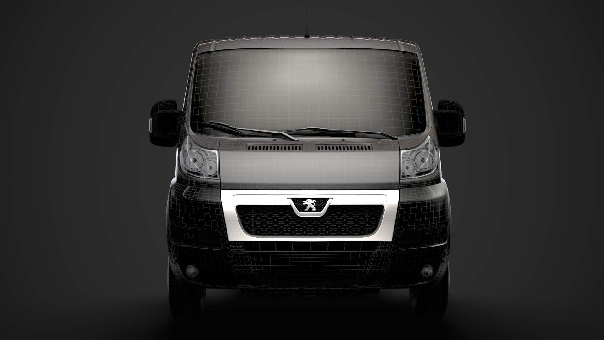 Peugeot Boxer Chassis Truck Single Cab 3800WB 2014 - 3D Model by Creator 3D