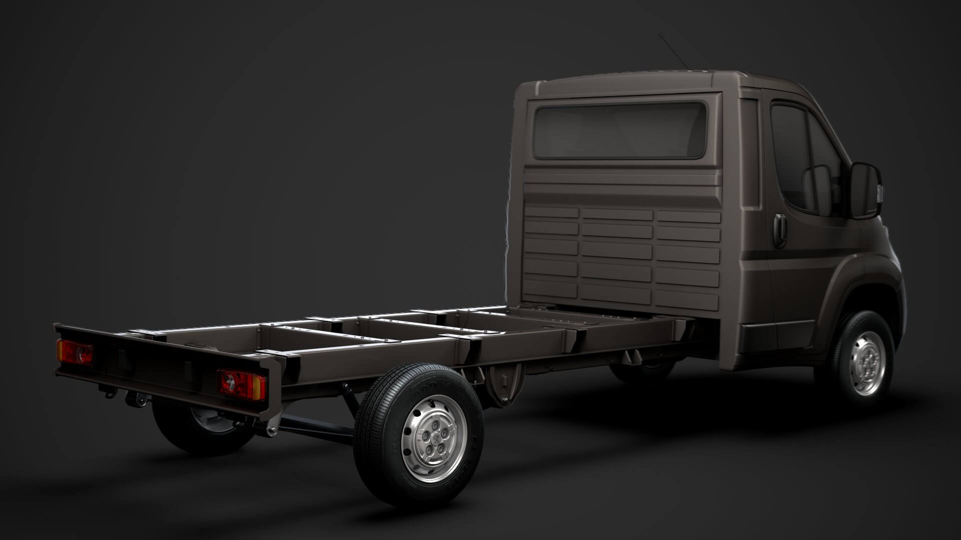 Peugeot Boxer Chassis Truck Single Cab 3800WB 2020 - 3D Model by Creator 3D