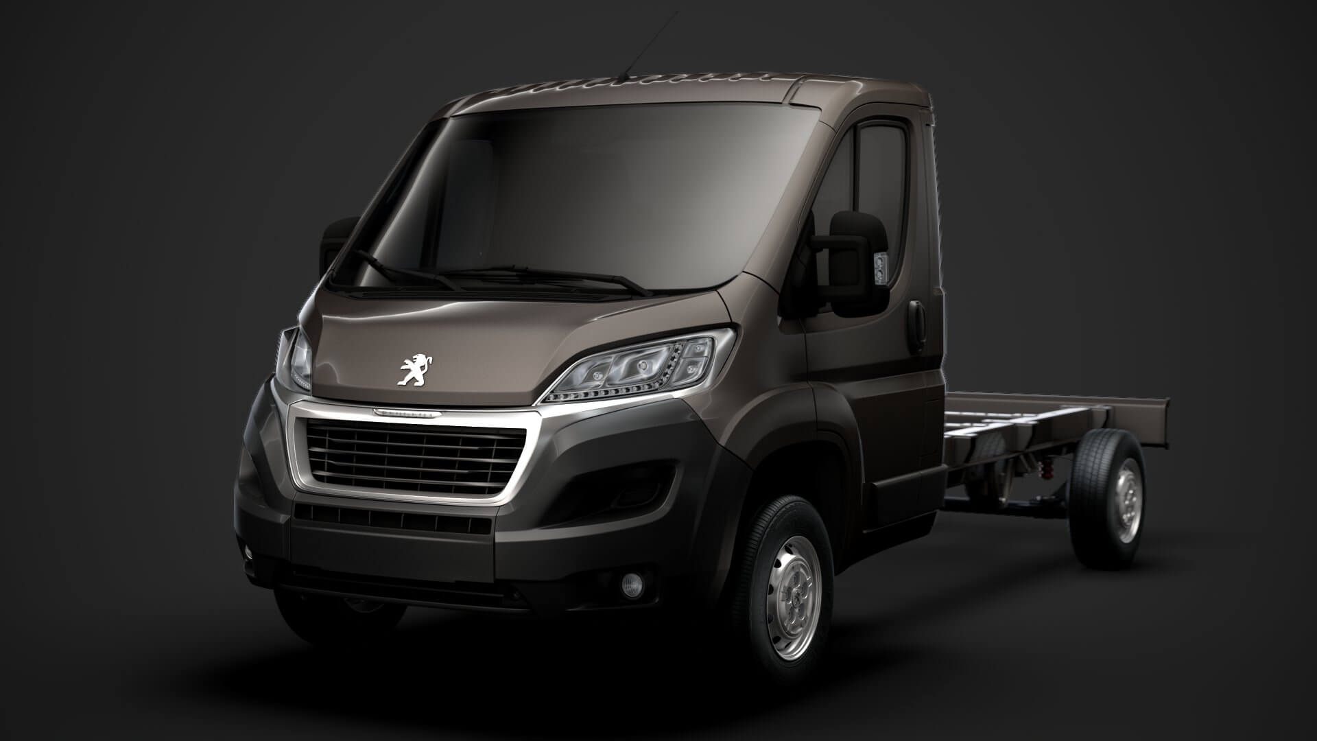 Peugeot Boxer Chassis Truck Single Cab 3800WB 2020 - 3D Model by Creator 3D