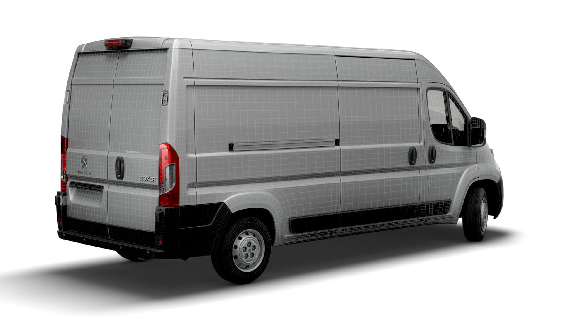 Peugeot Boxer L3H2 Professional UK-spec 2020 3D Model by Creator 3D