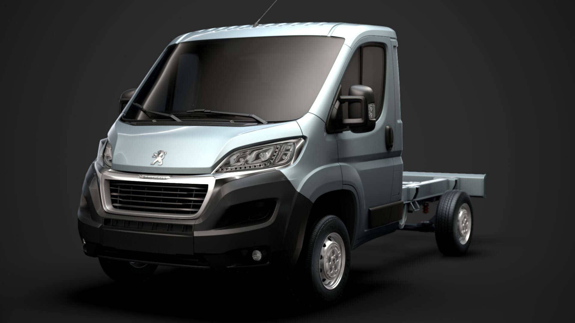 Peugeot Boxer Manager Chassis Truck Single Cab 3000WB 2019 - 3D Model ...
