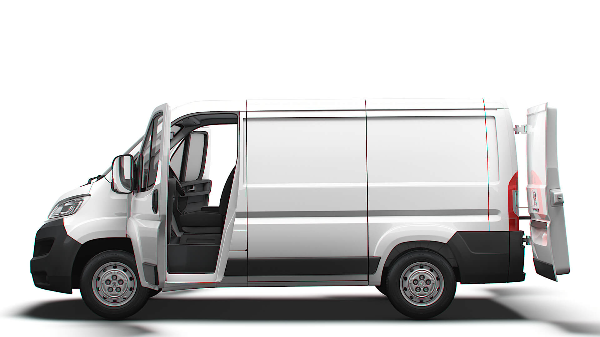 Peugeot Boxer Van L1H1 HQ Interior 2023 - 3D Model by Creator 3D