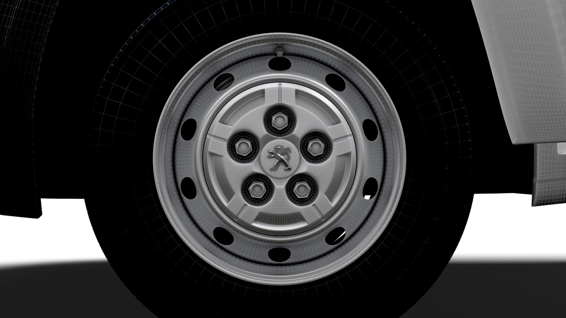 Peugeot Boxer Van L1H1 HQ Interior 2023 - 3D Model by Creator 3D