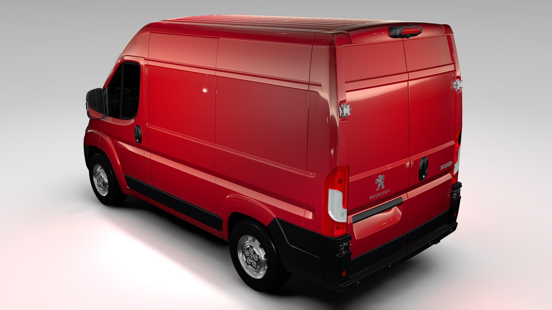 Peugeot Boxer Van L1H2 2017 - 3D Model by Creator 3D