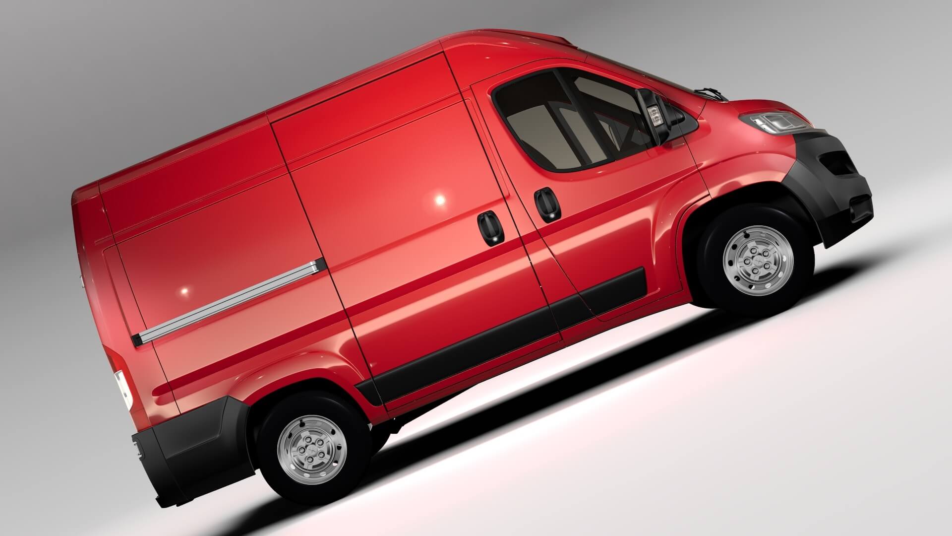 Peugeot Boxer Van L1H2 2017 - 3D Model by Creator 3D