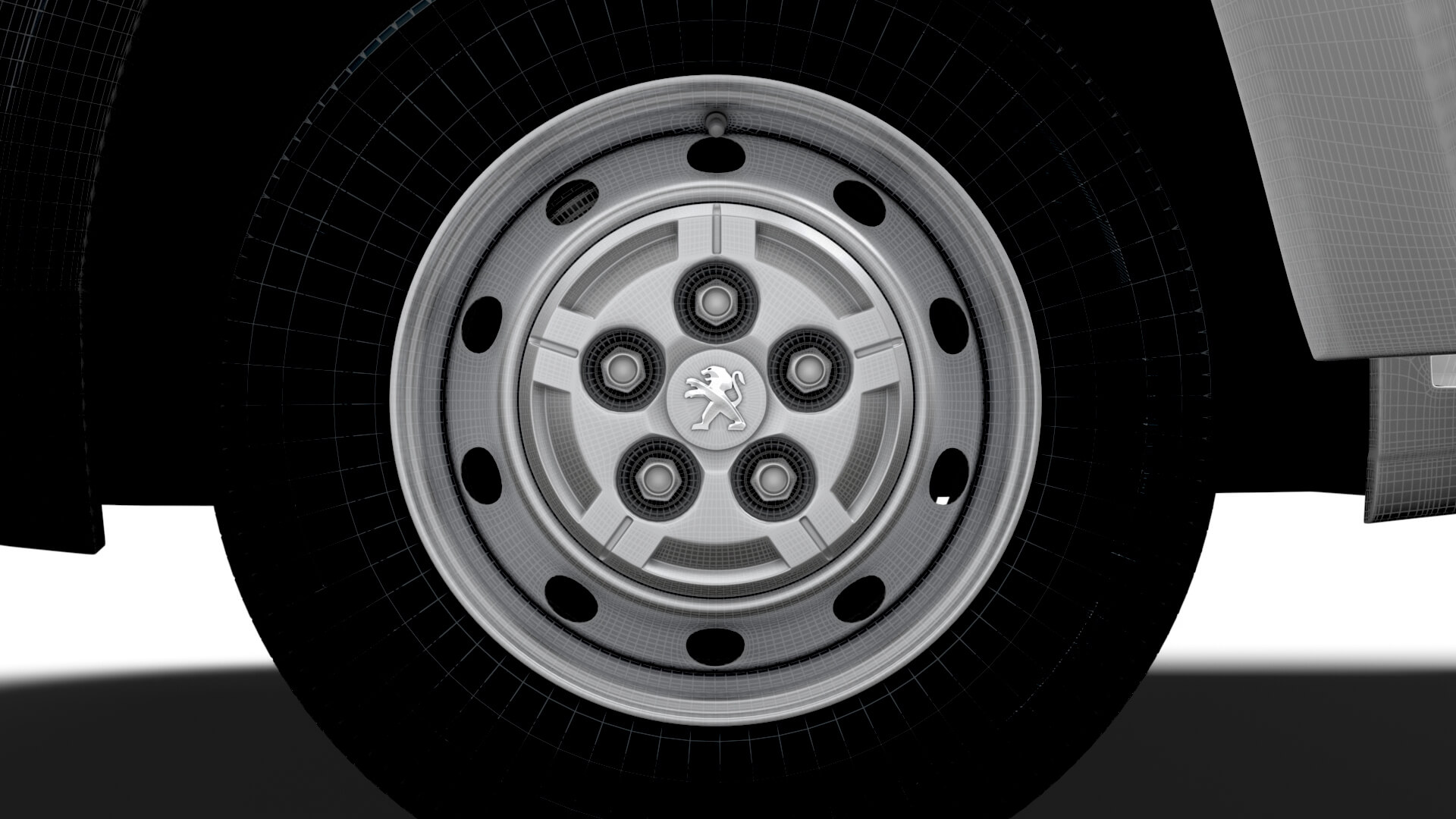 Peugeot Boxer Van L3H2 HQ Interior 2023 - 3D Model by Creator 3D