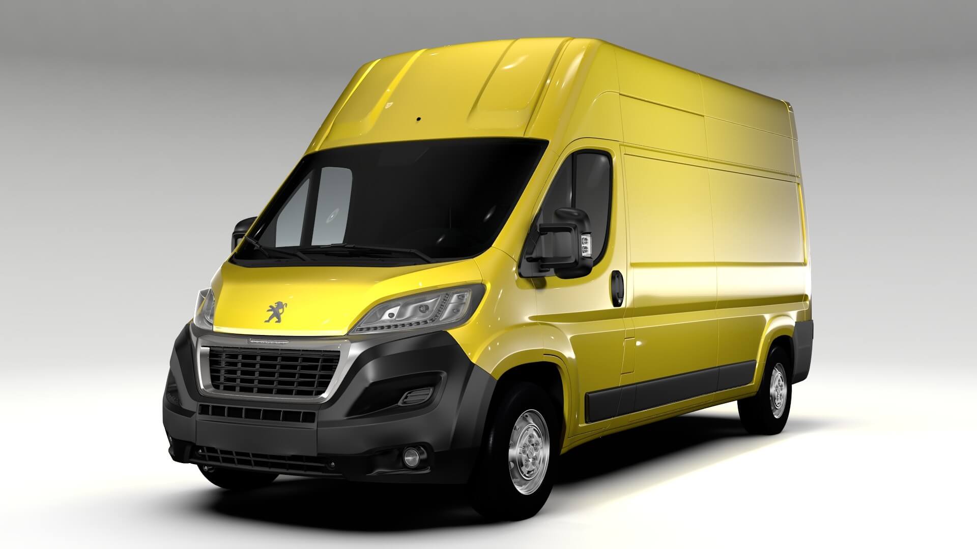 Peugeot Boxer Van L3H3 2017 3D Model