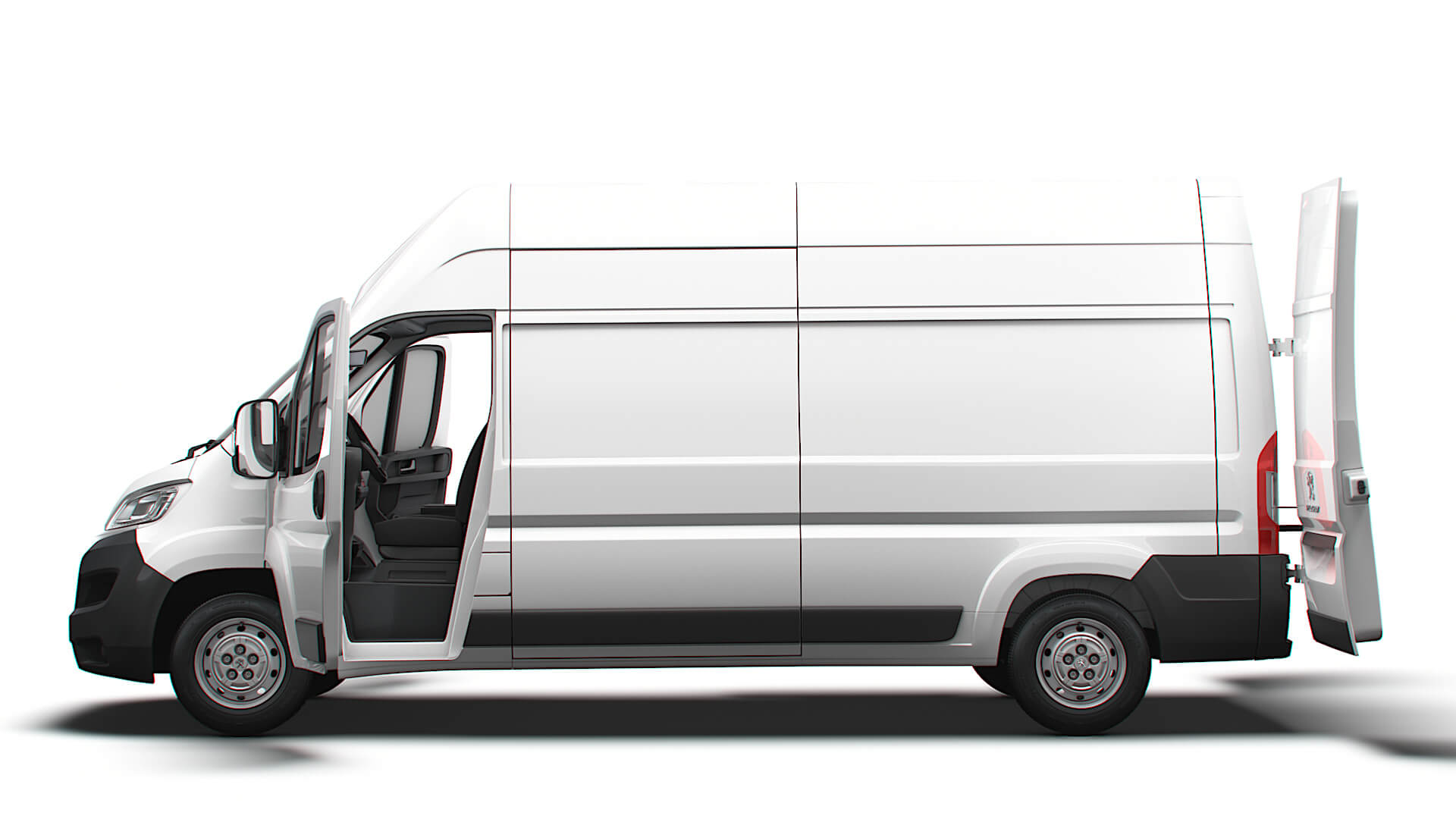 Peugeot Boxer Van L3H3 HQ Interior 2023 - 3D Model by Creator 3D