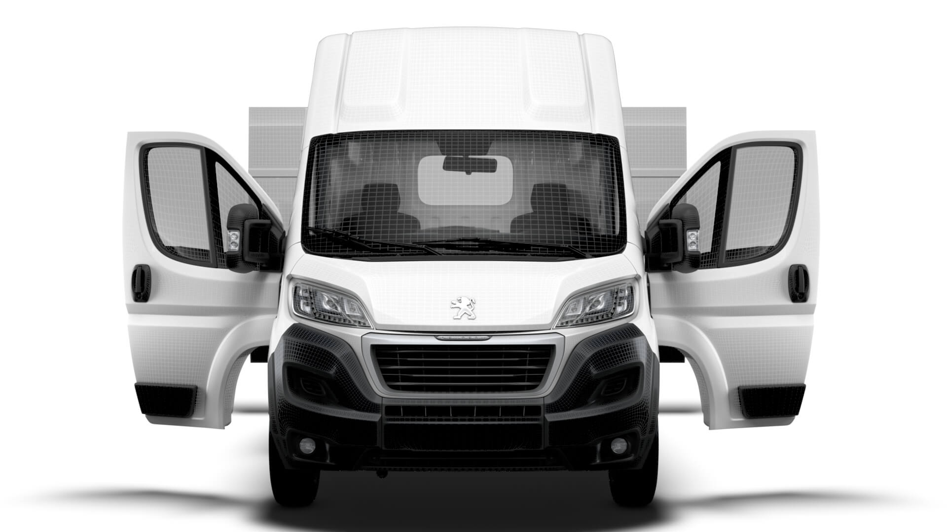 Peugeot Boxer Van L3H3 HQ Interior 2023 - 3D Model by Creator 3D