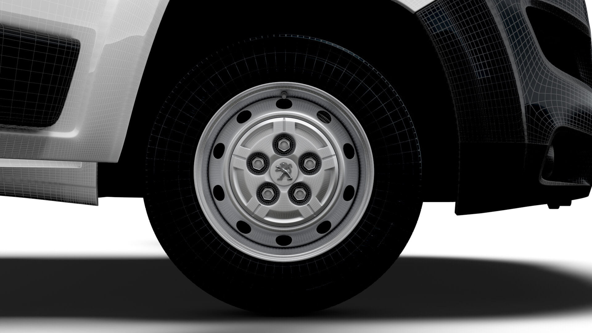 Peugeot Boxer Van L3H3 HQ Interior 2023 - 3D Model by Creator 3D