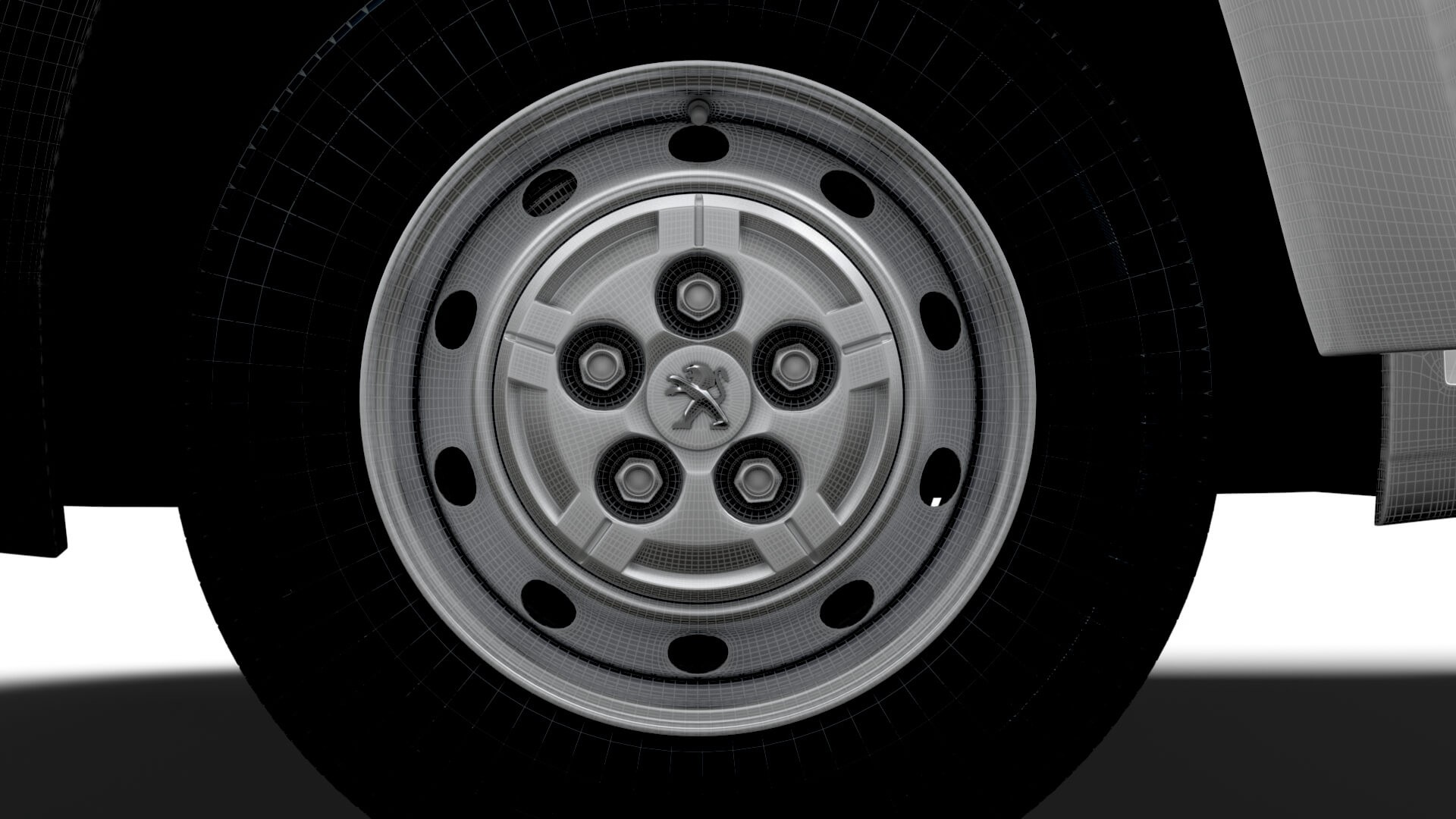 Peugeot Boxer Van L3H3 HQ Interior 2023 - 3D Model by Creator 3D