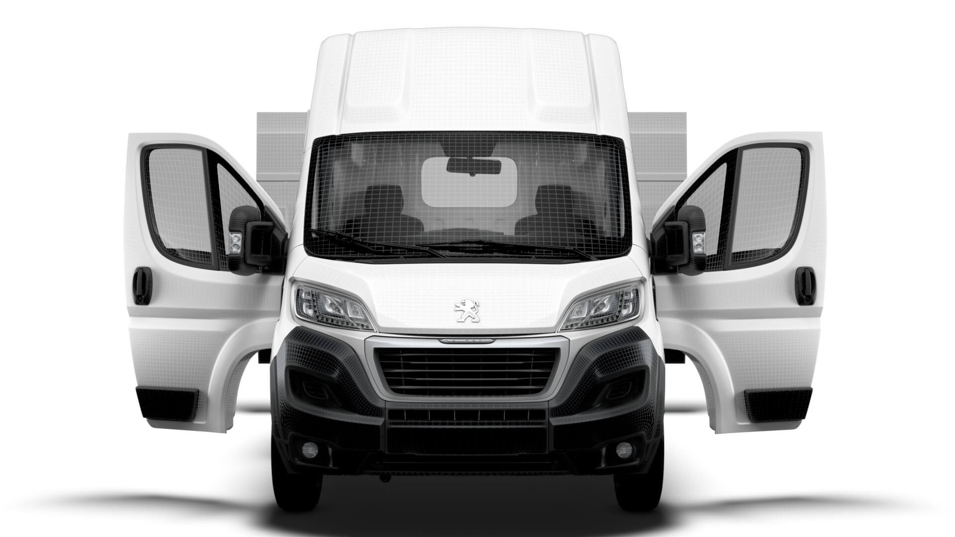 Peugeot Boxer Van L4H3 HQ Interior 2023 - 3D Model by Creator 3D