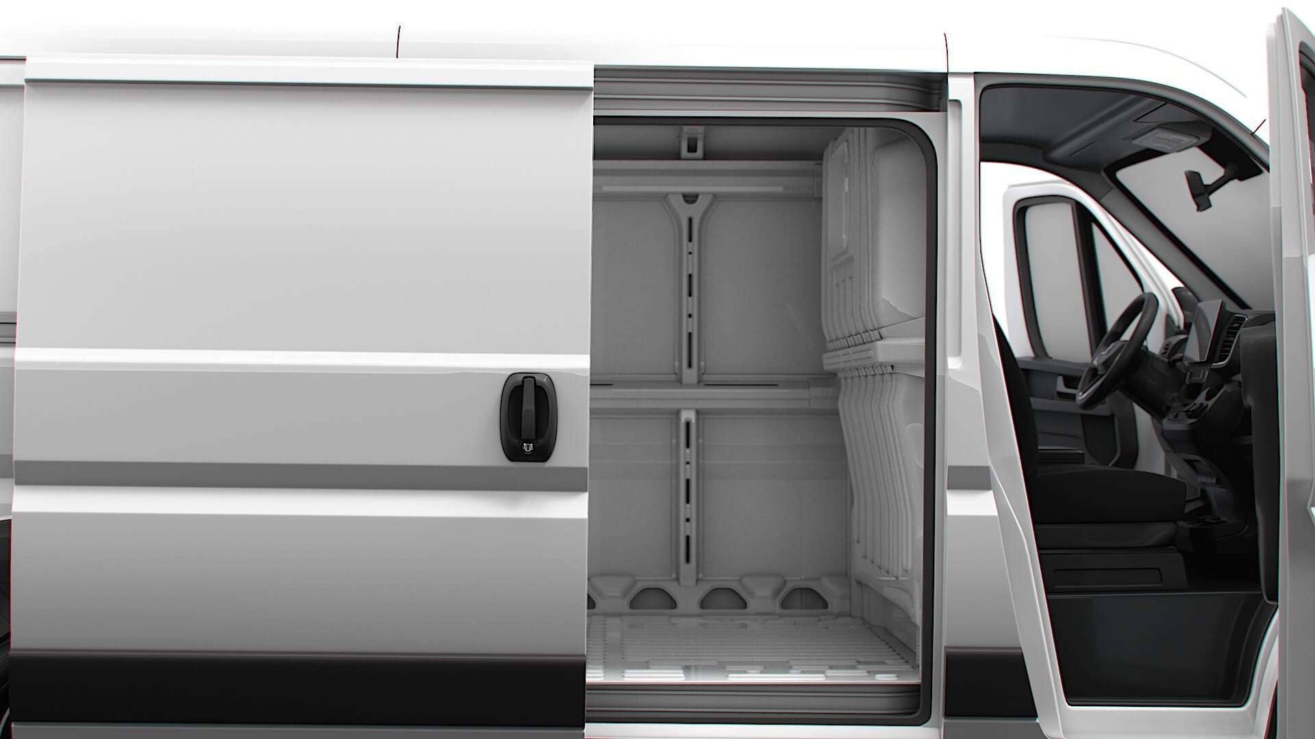 Peugeot E Boxer Van L2H1 HQ Interior 2025 - 3D Model by Creator 3D