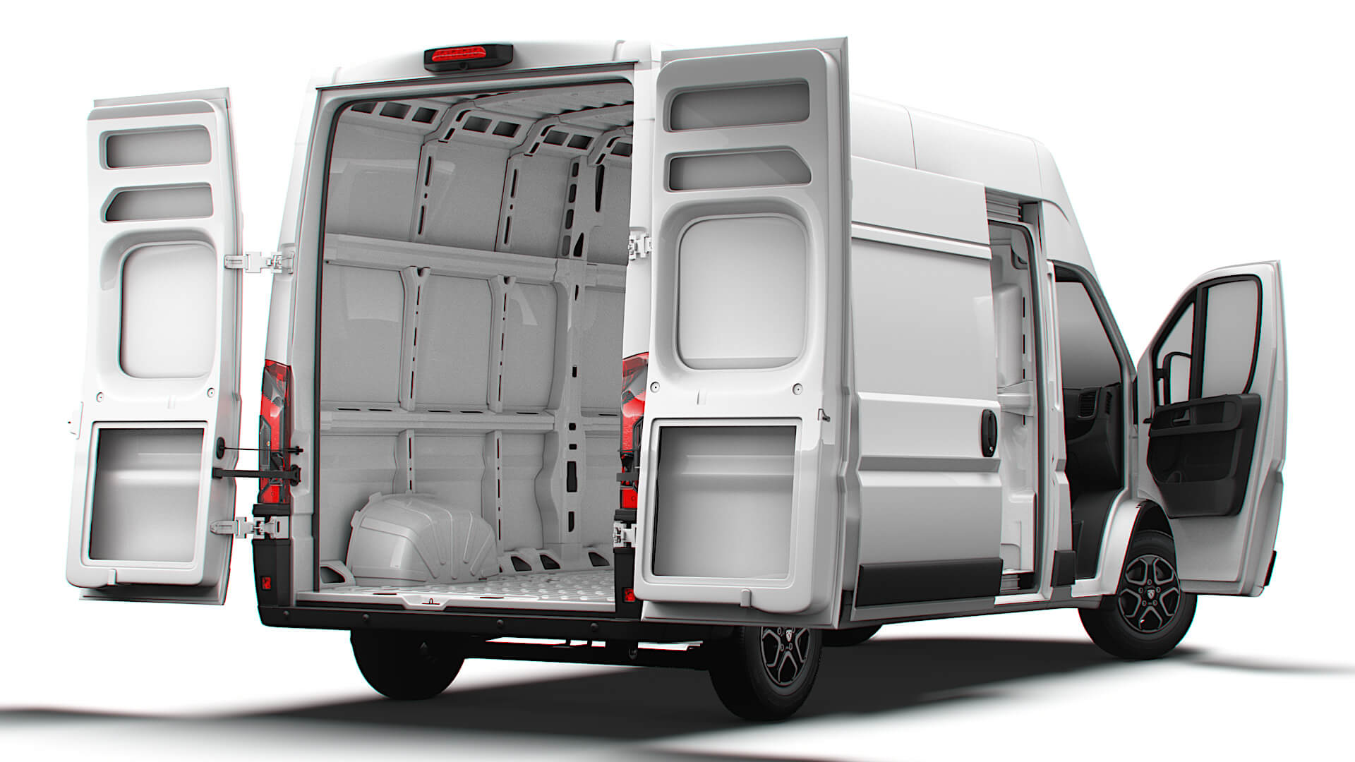 Peugeot E Boxer Van L3H3 HQ Interior 2025 - 3D Model by Creator 3D