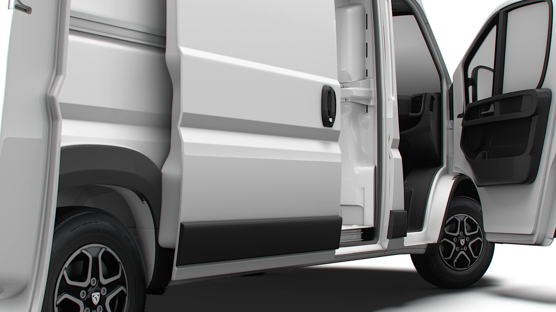 Peugeot E Boxer Van L3H3 HQ Interior 2025 - 3D Model by Creator 3D