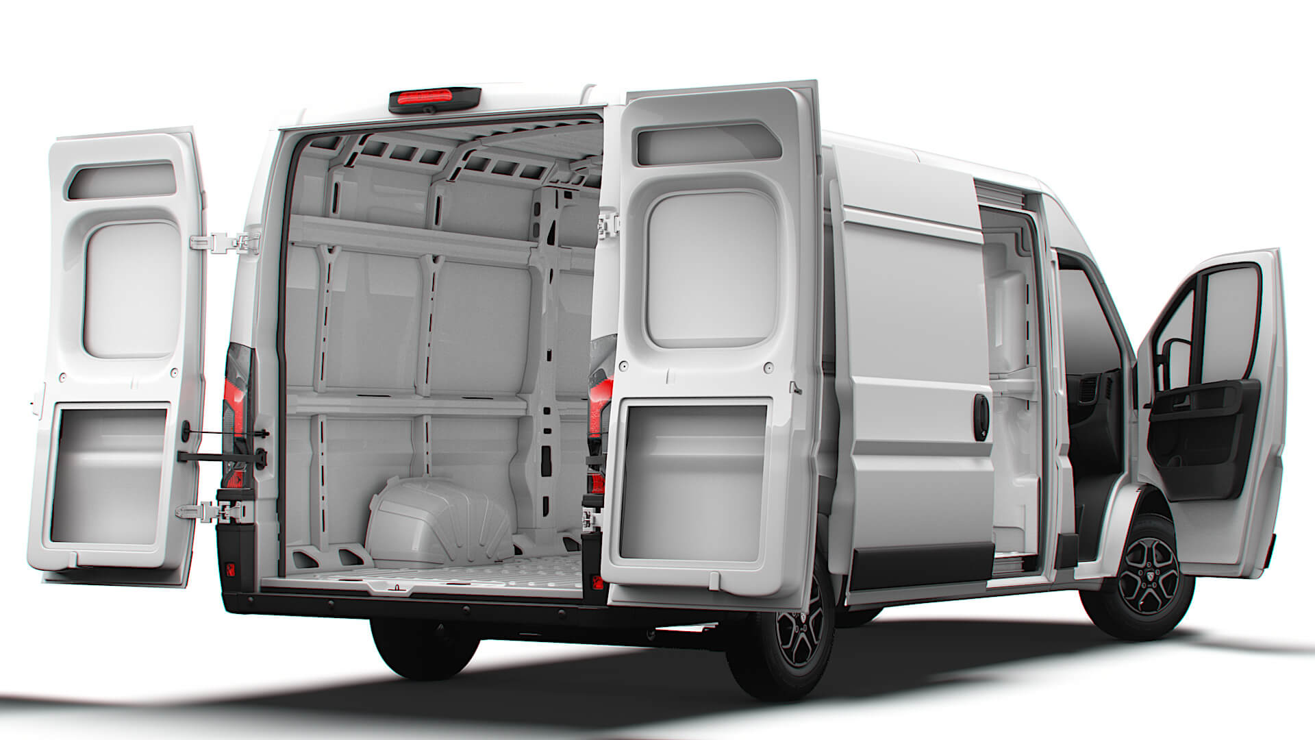 Peugeot E Boxer Van L4H2 HQ Interior 2025 - 3D Model by Creator 3D
