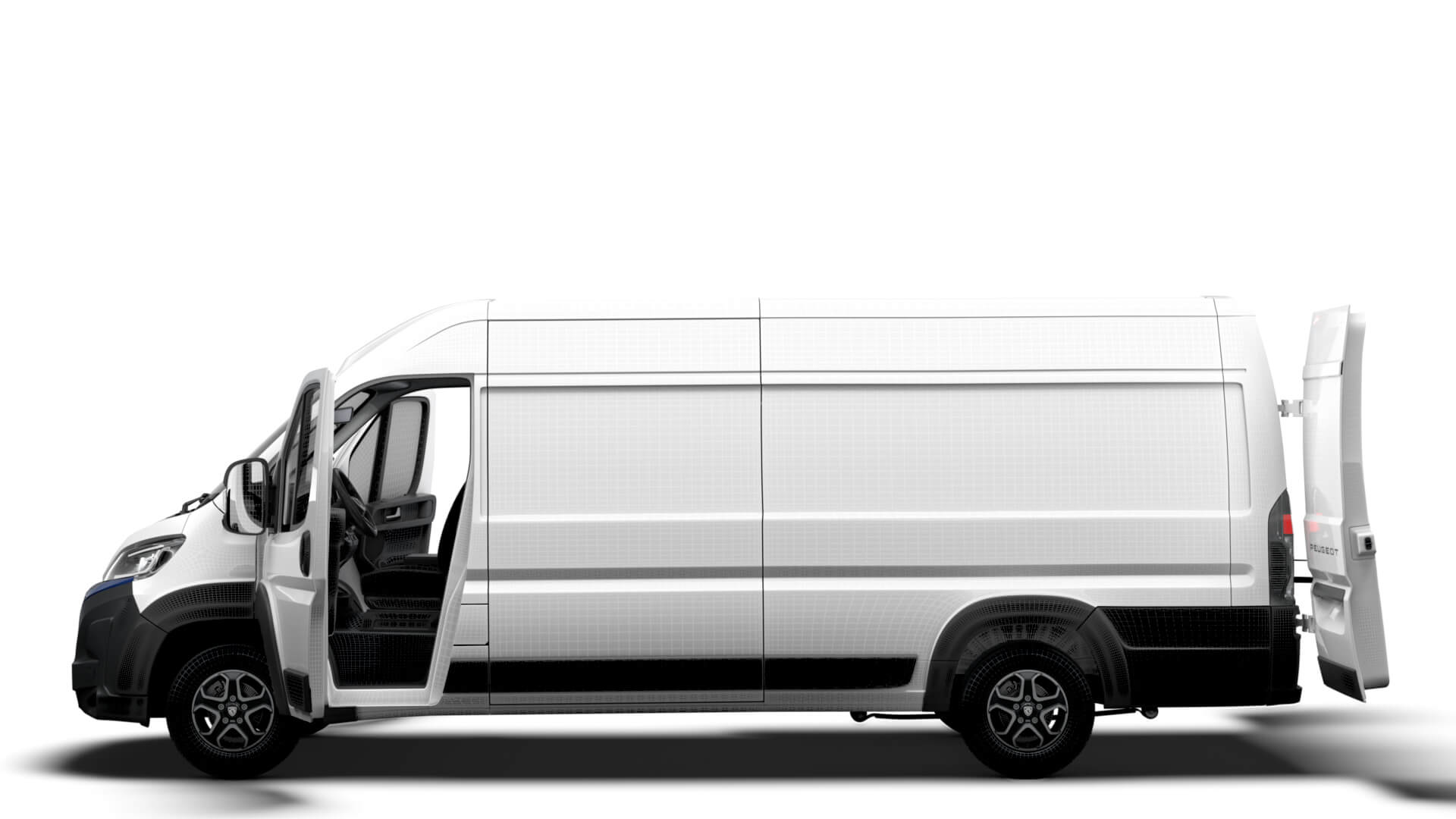 Peugeot E Boxer Van L4H2 HQ Interior 2025 - 3D Model by Creator 3D