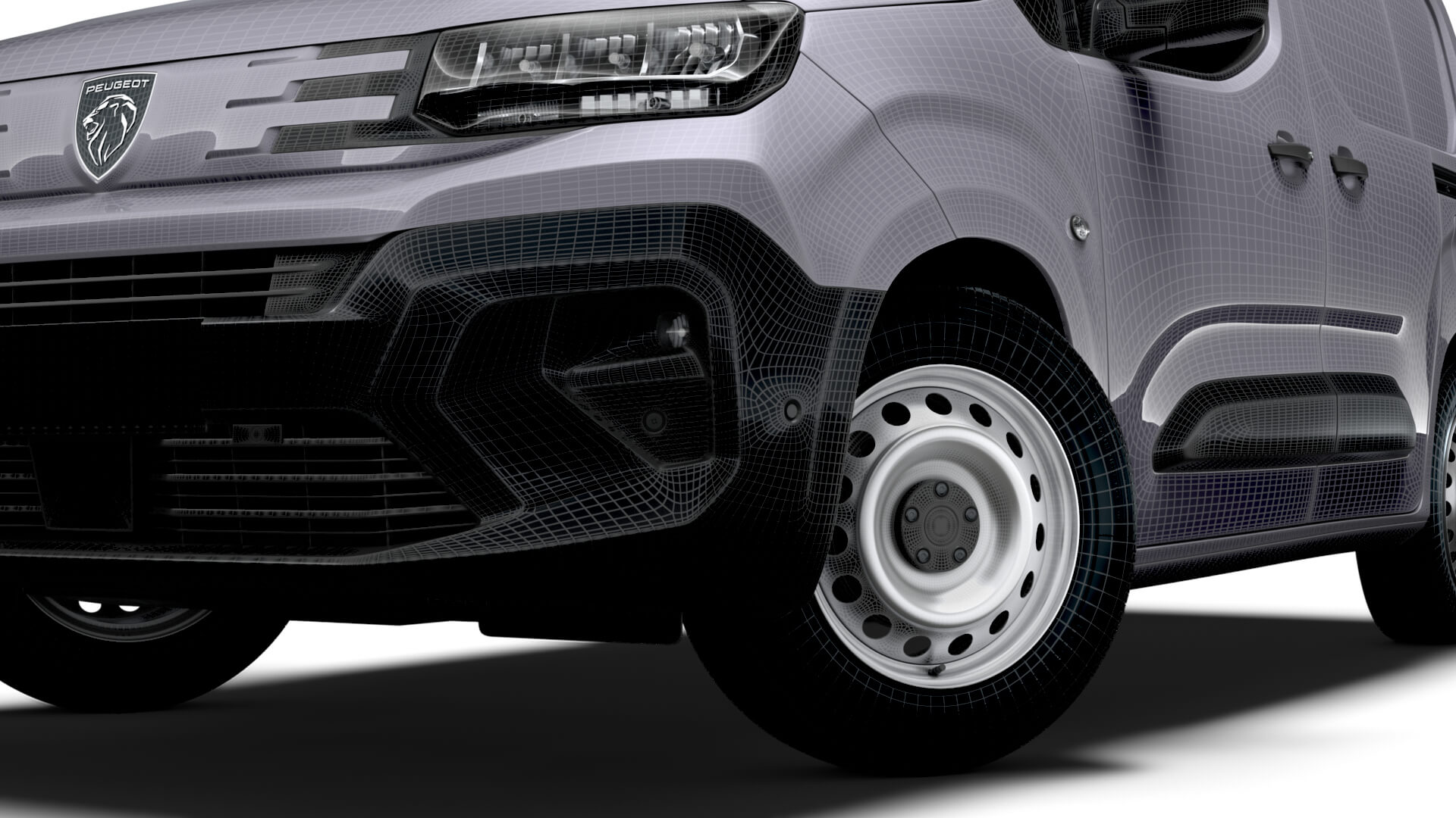 Peugeot E Partner SWB 2024 - 3D Model by Creator 3D