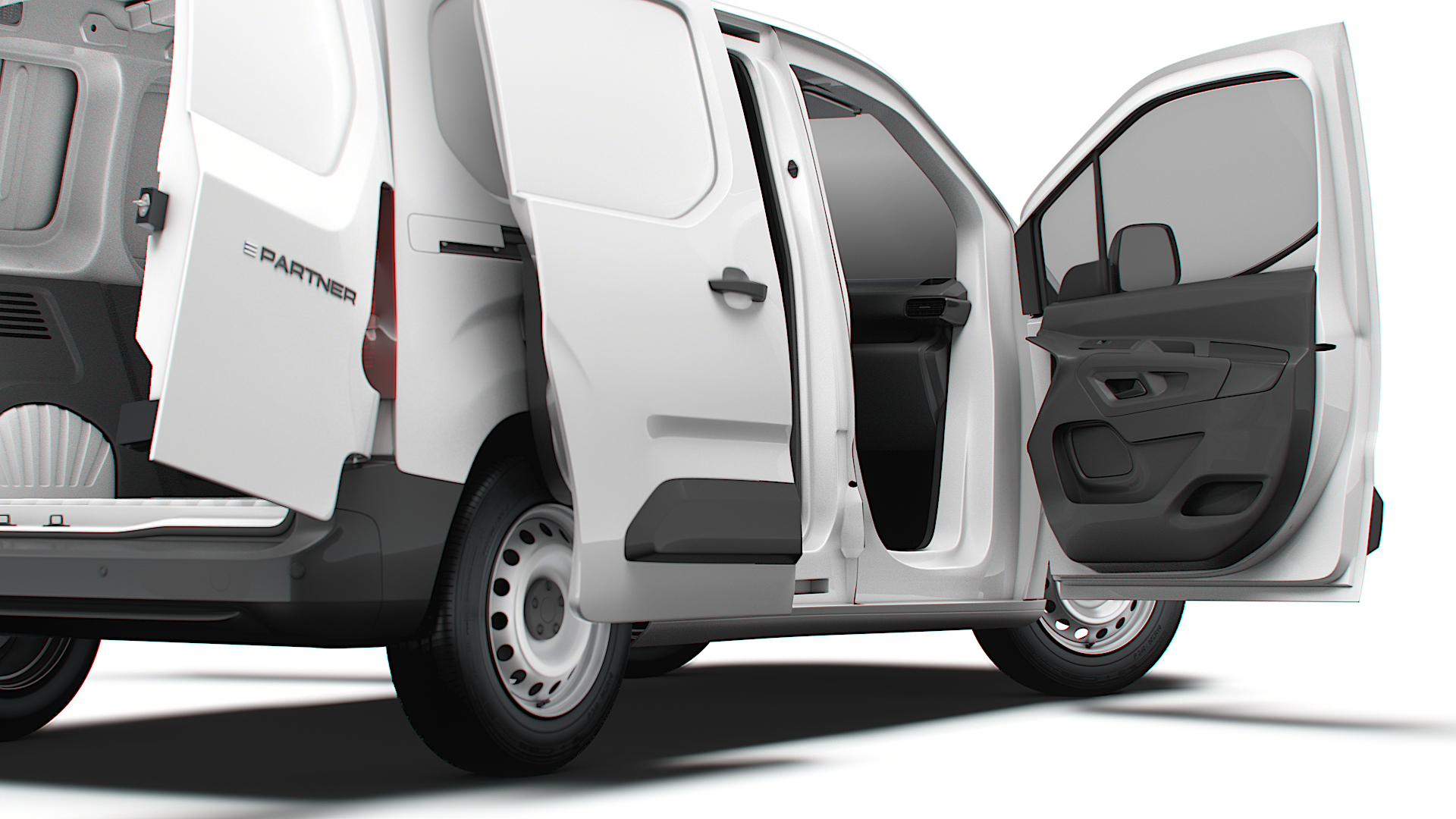 Peugeot E Partner SWB Van Hqinterior 2024 - 3D Model by Creator 3D