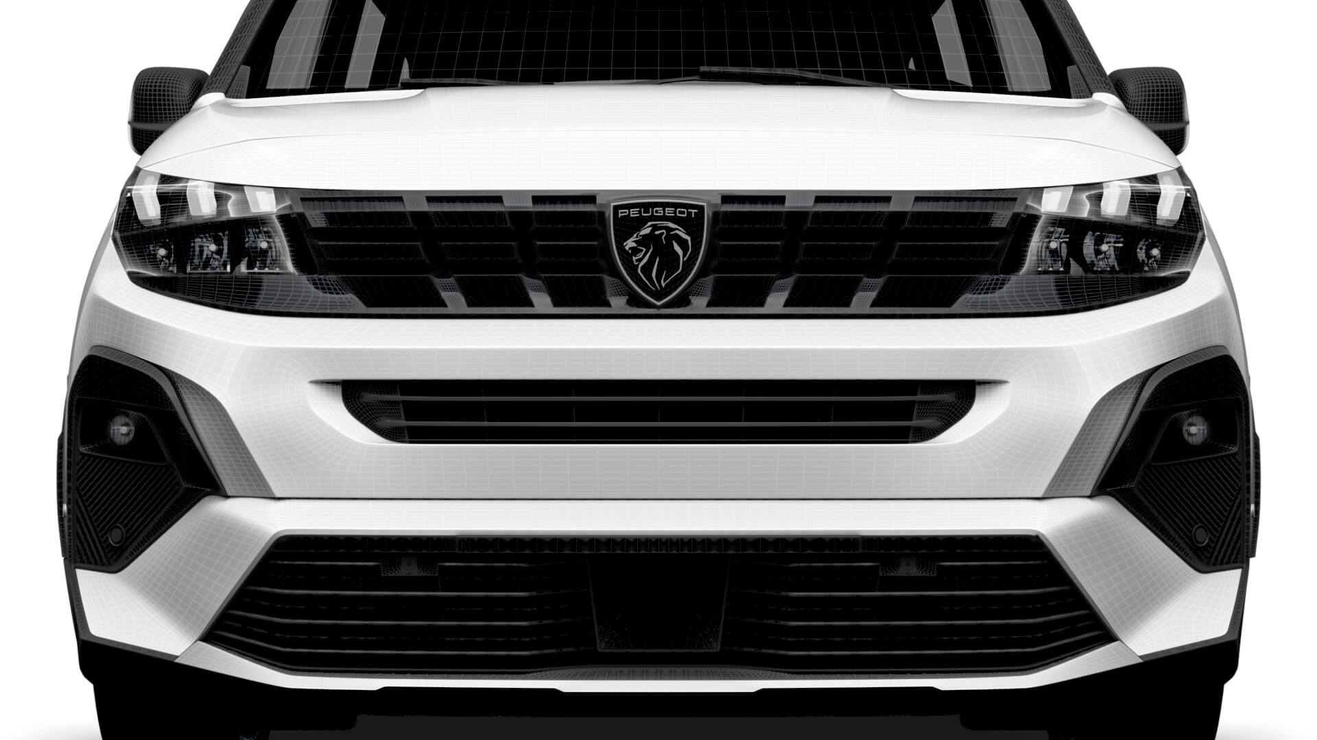 Peugeot E Rifter GT 2025 - 3D Model by Creator 3D