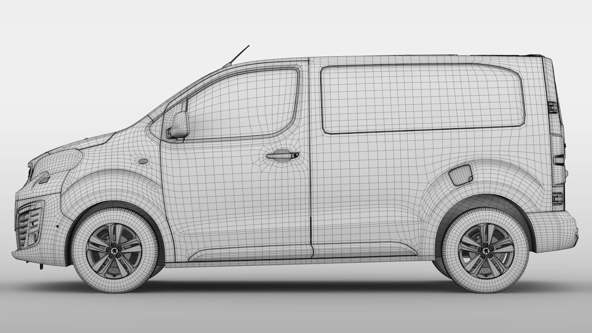 Peugeot Expert L1 2017 - 3D Model by Creator 3D