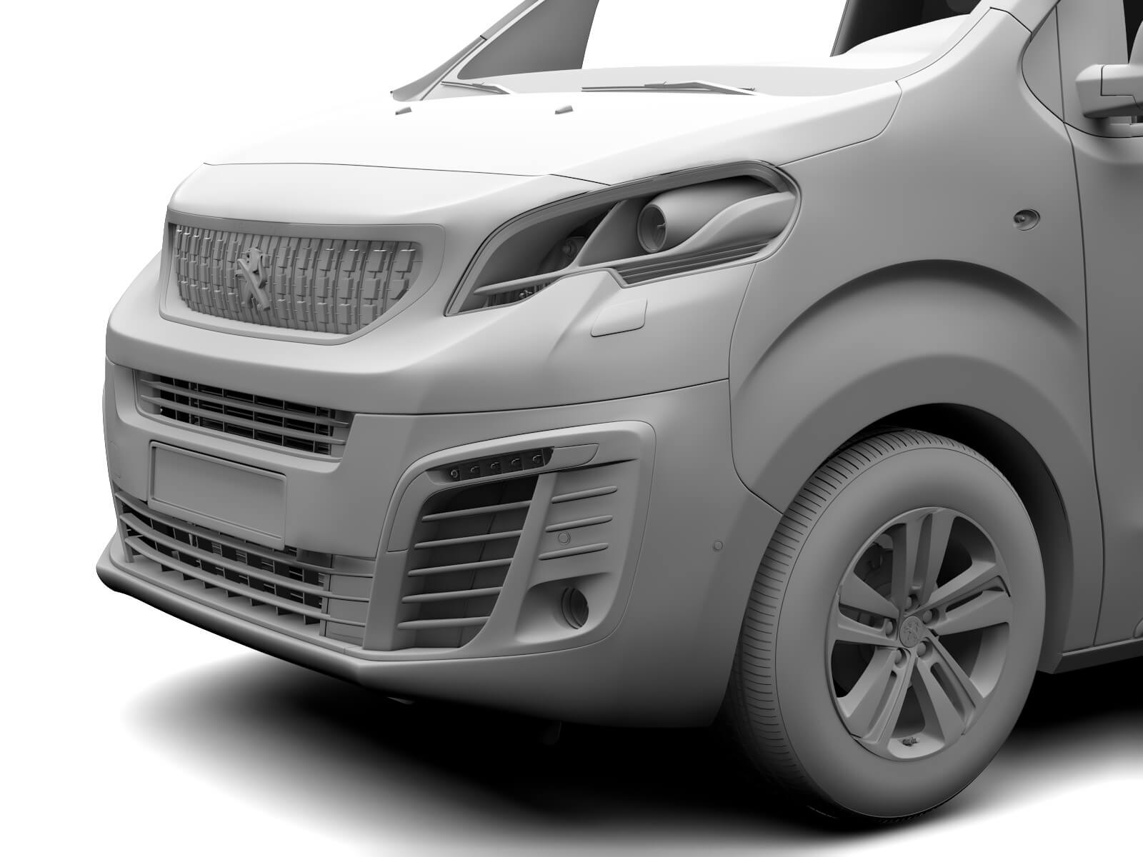Peugeot Expert L3 2017 - 3D Model by Creator 3D