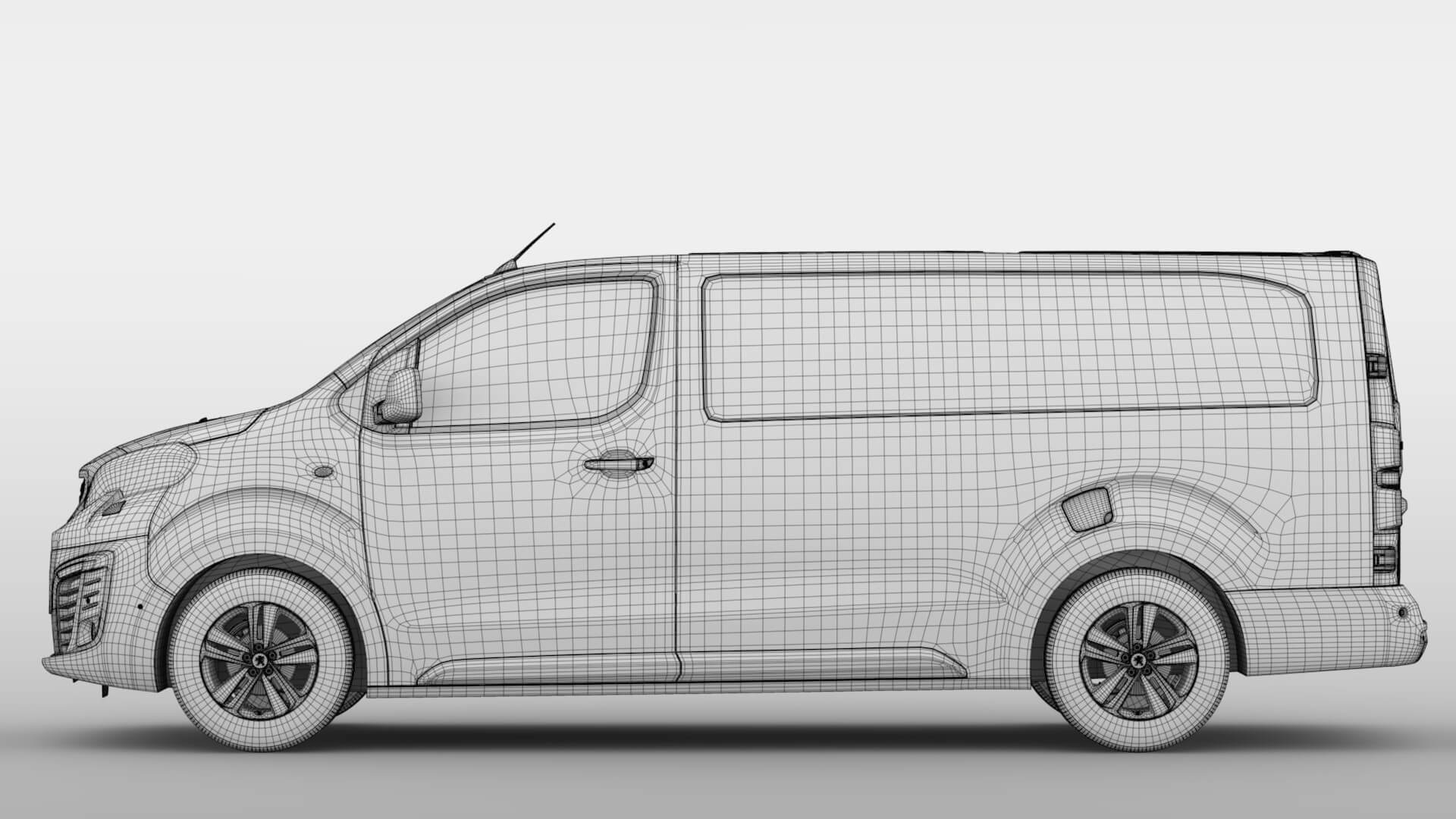 Peugeot Expert L3 2017 - 3D Model by Creator 3D