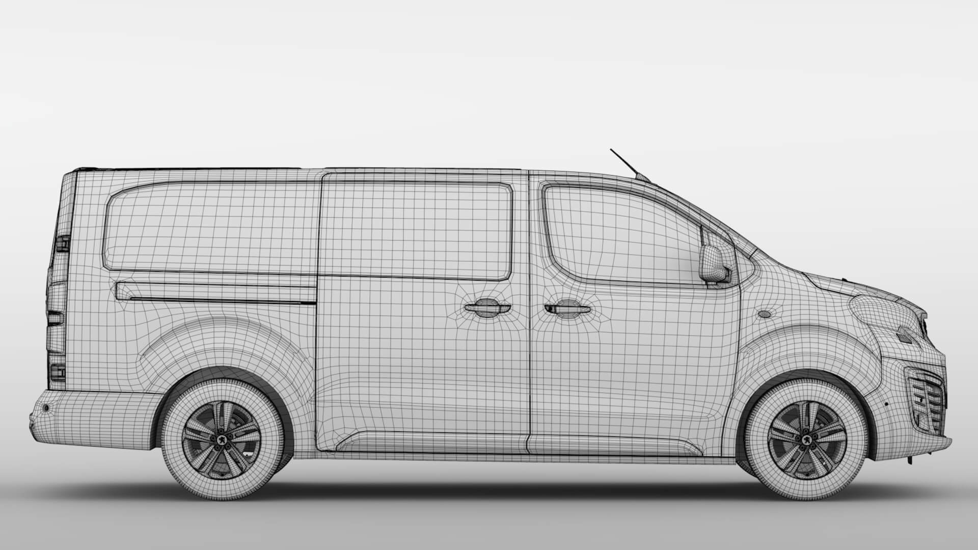 Peugeot Expert L3 2017 - 3D Model by Creator 3D