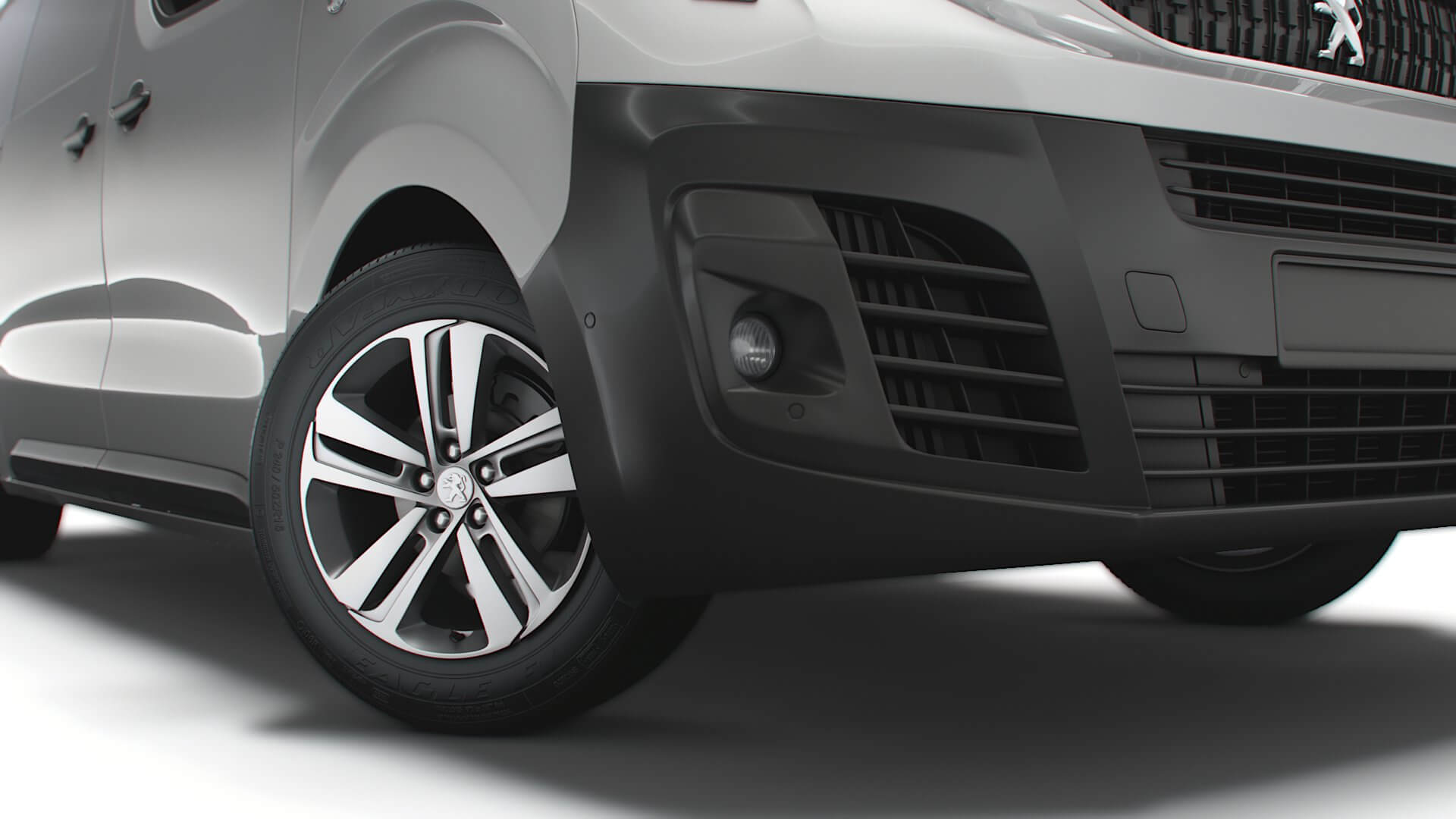 Peugeot Expert Long UK-spec Professional 2020 3D Model by Creator 3D