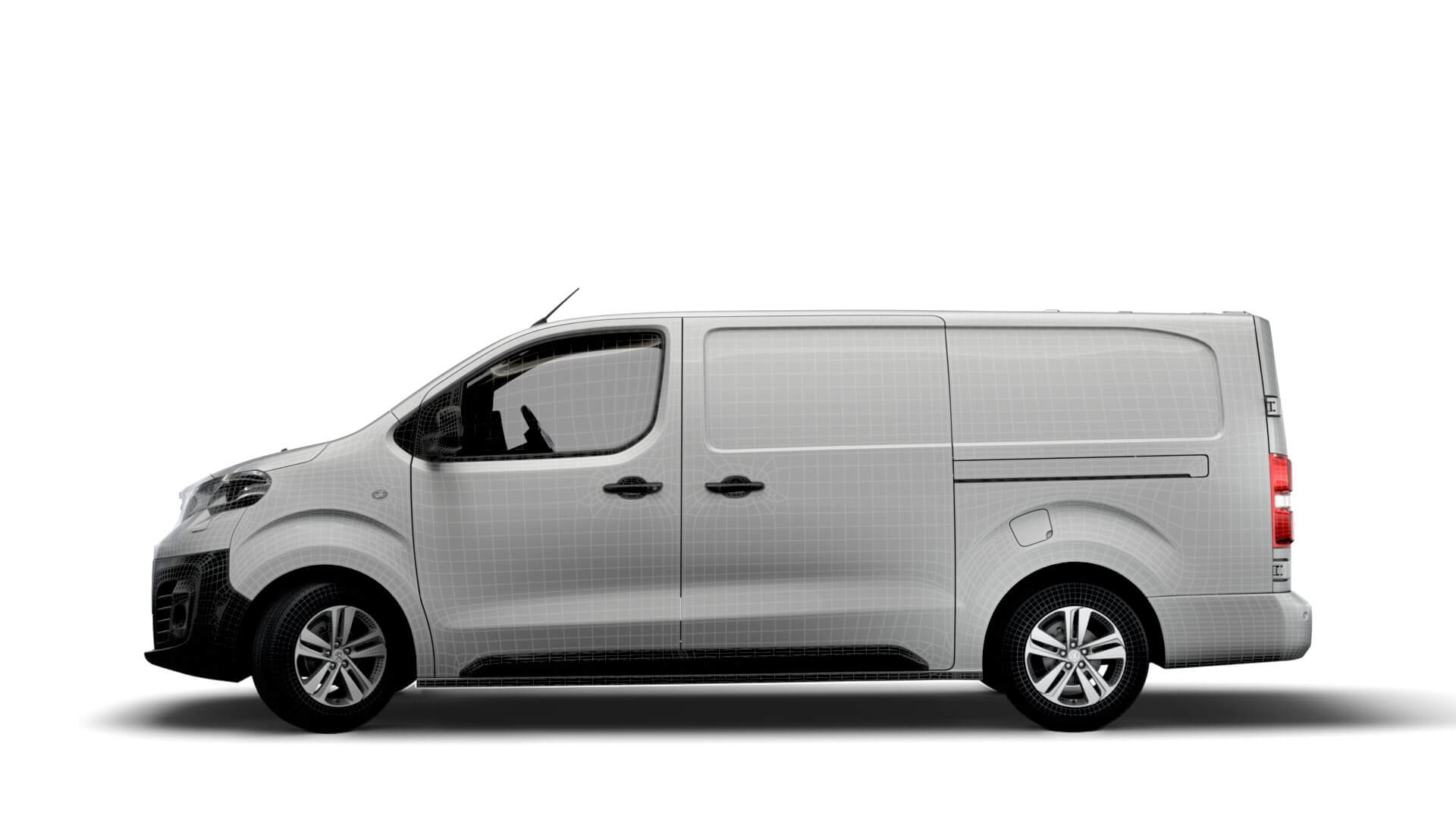 Peugeot Expert Long UK-spec Professional 2020 3D Model by Creator 3D