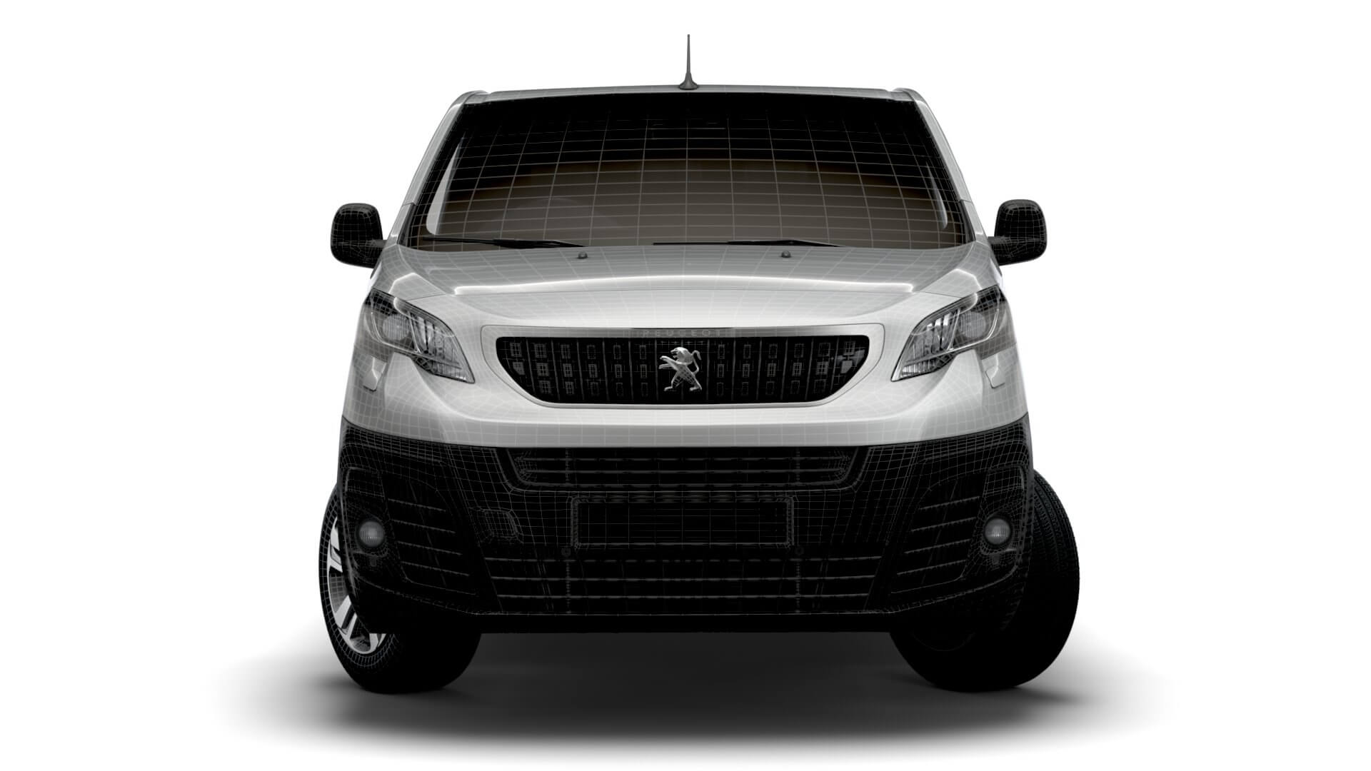 Peugeot Expert Long UK-spec Professional 2020 3D Model by Creator 3D