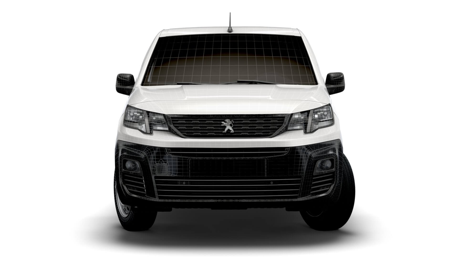 Peugeot Partner Crew Van LWB 2021 - 3D Model by Creator 3D