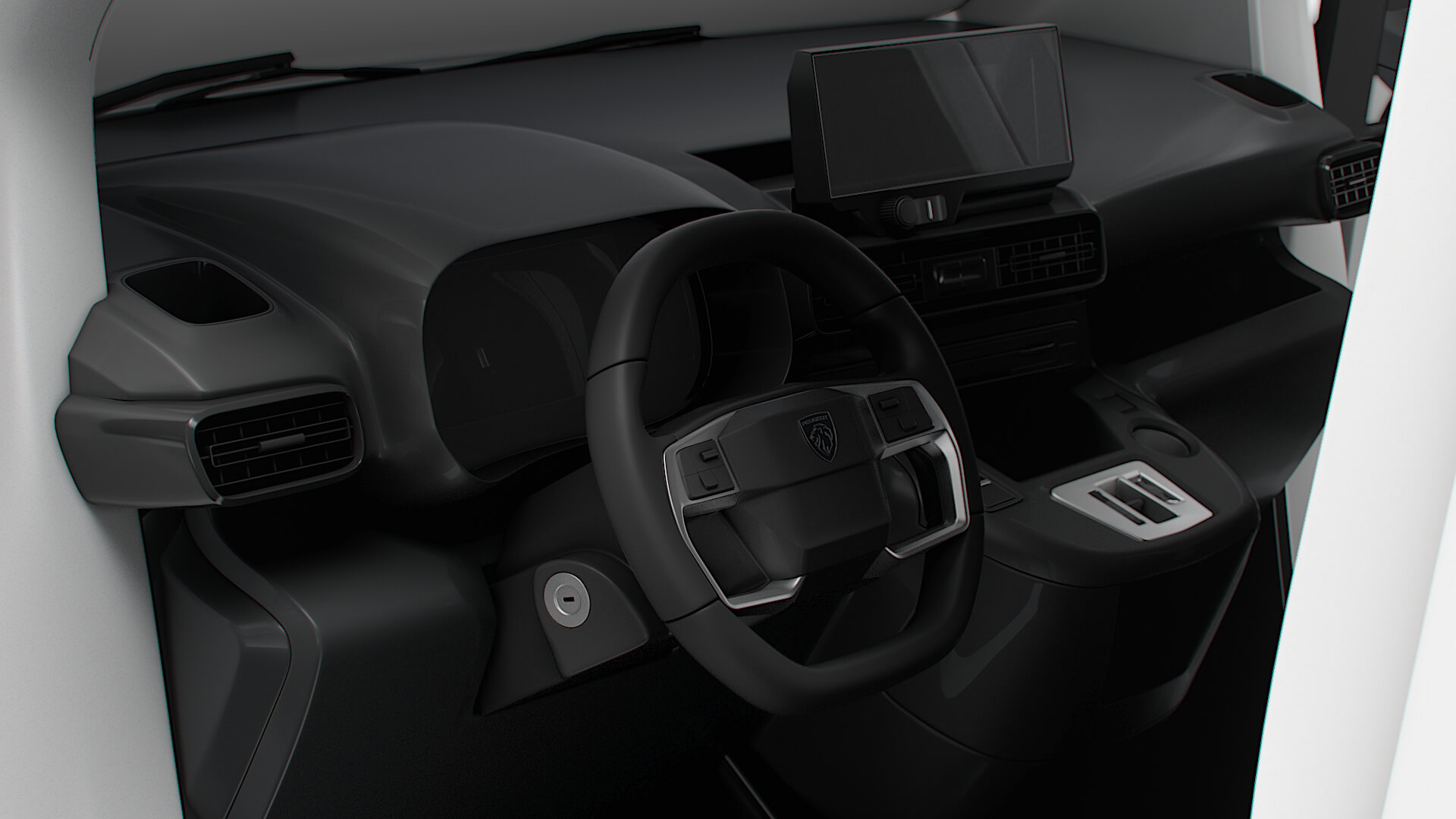 Peugeot Partner LWB Van HQ Interior 2024 - 3D Model by Creator 3D