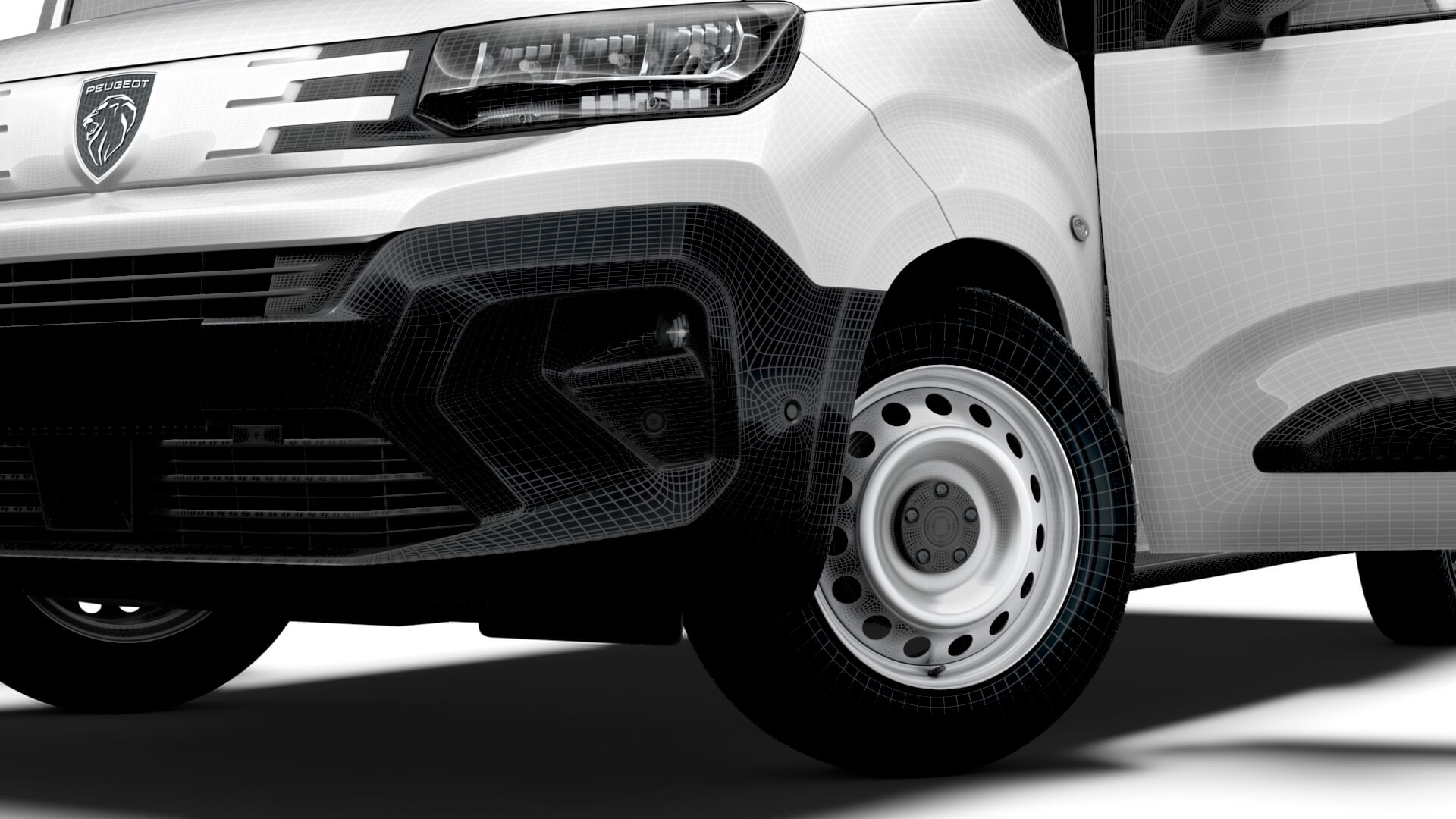 Peugeot Partner LWB Van HQ Interior 2024 - 3D Model by Creator 3D