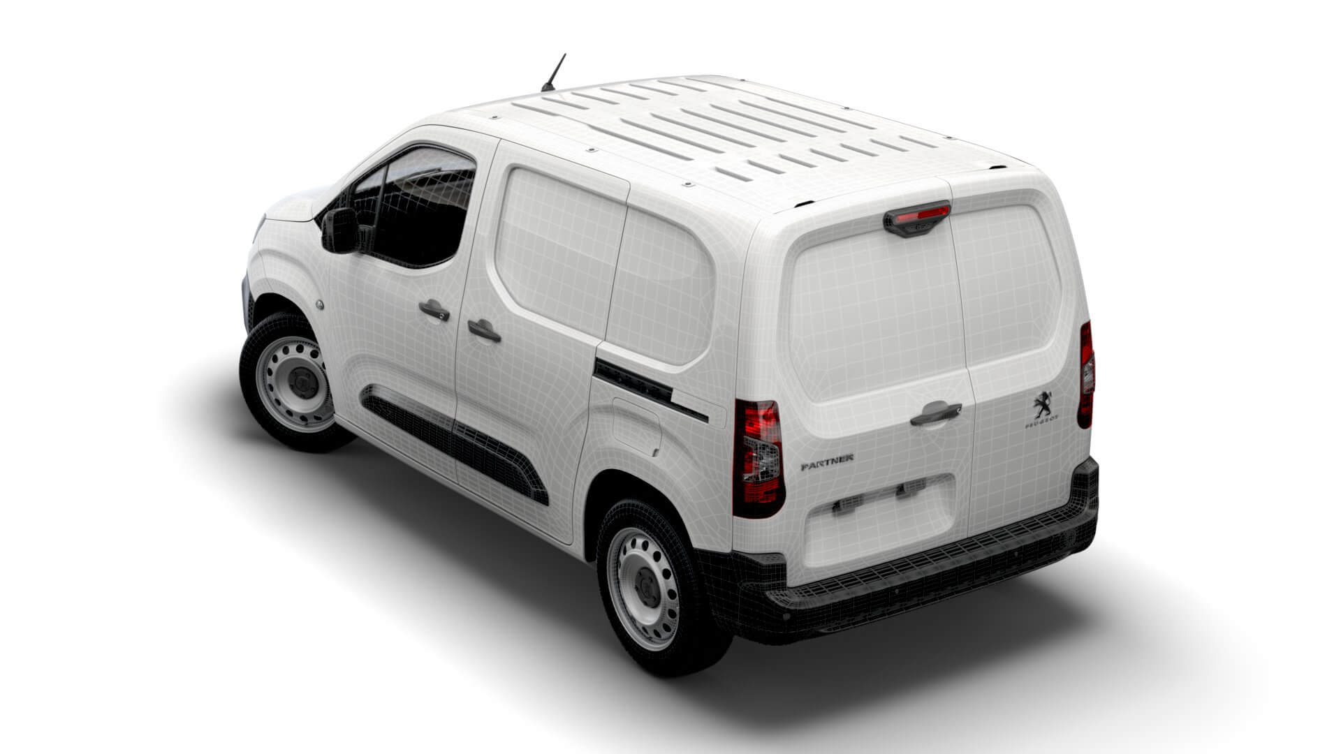 Peugeot Partner Professional Standard UK-spec 2020 3D Model by Creator 3D