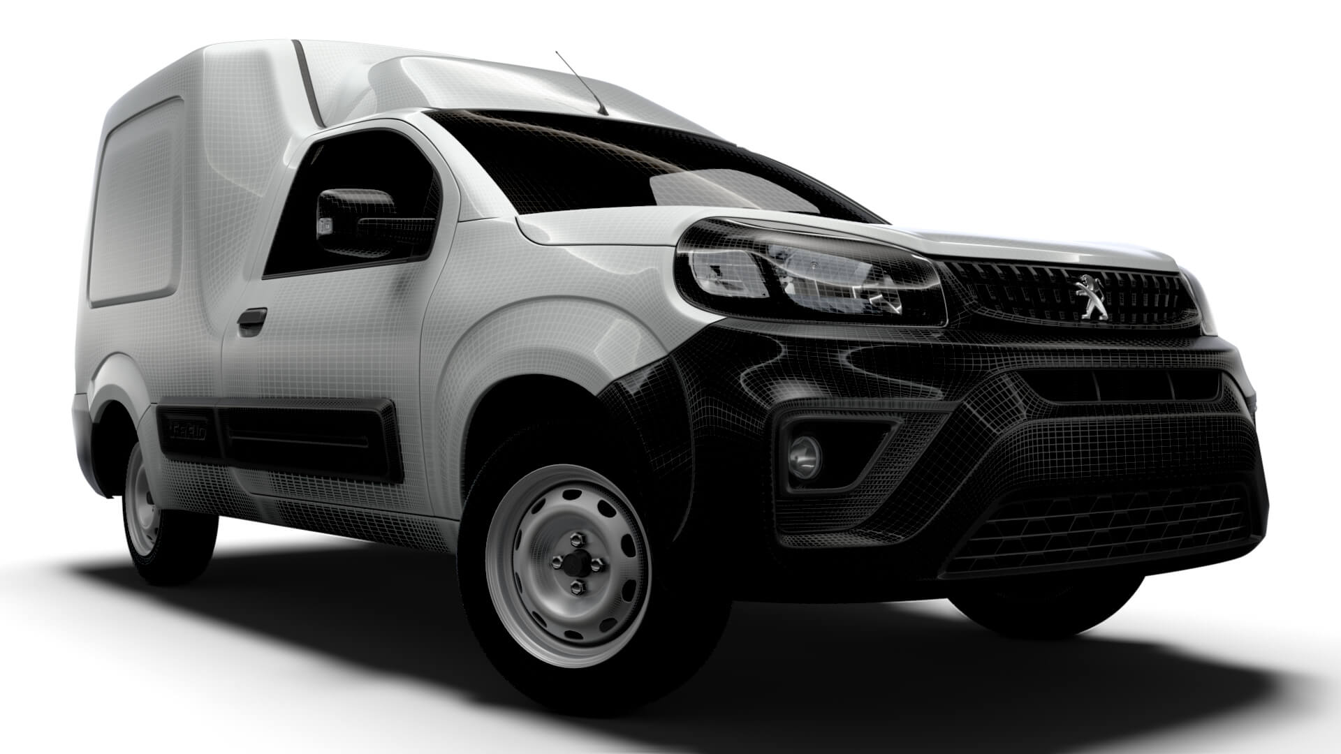 Peugeot Partner Rapid 2023 - 3D Model by Creator 3D