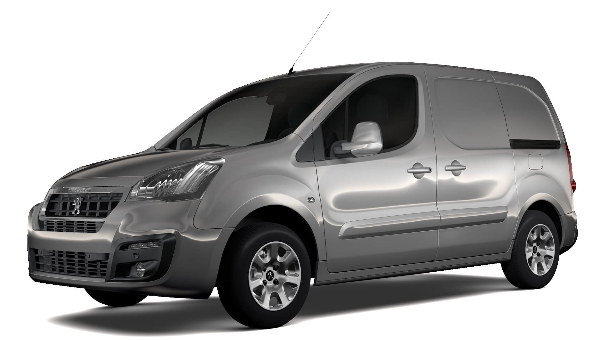 Peugeot Partner Van L1 2slidedoors 2017 - 3D Model by Creator 3D