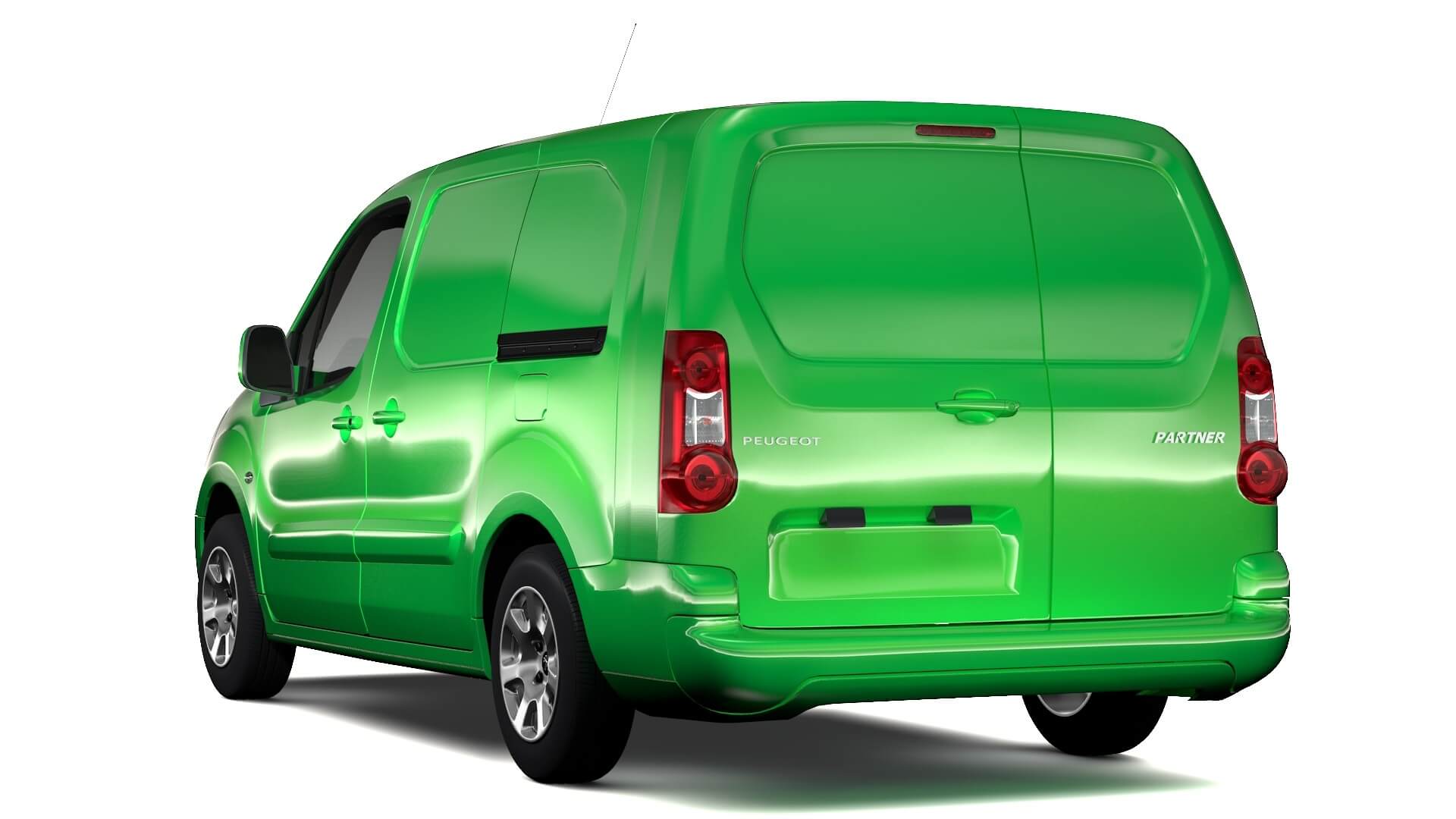 Peugeot Partner Van L2 2slidedoors 2017 - 3D Model by Creator 3D
