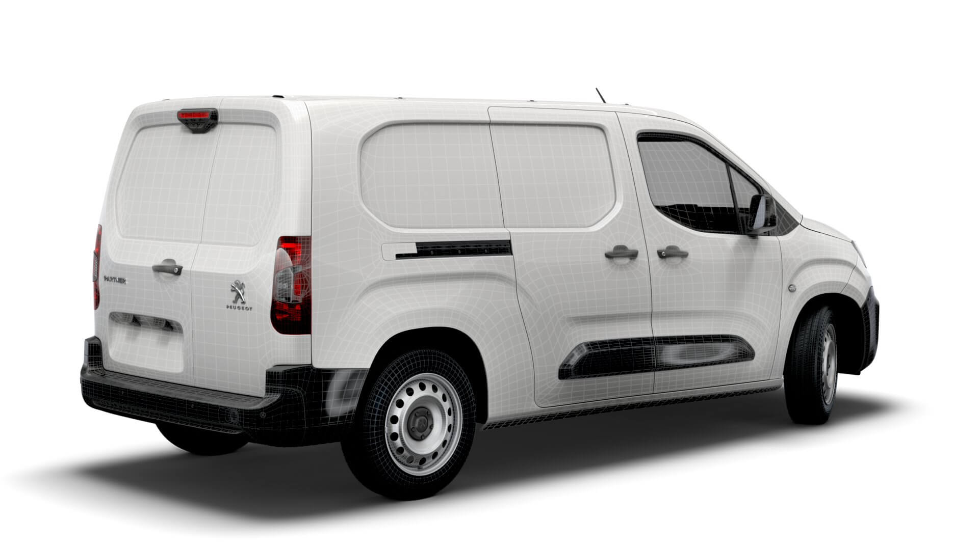 Peugeot Partner Van LWB 2021 - 3D Model by Creator 3D