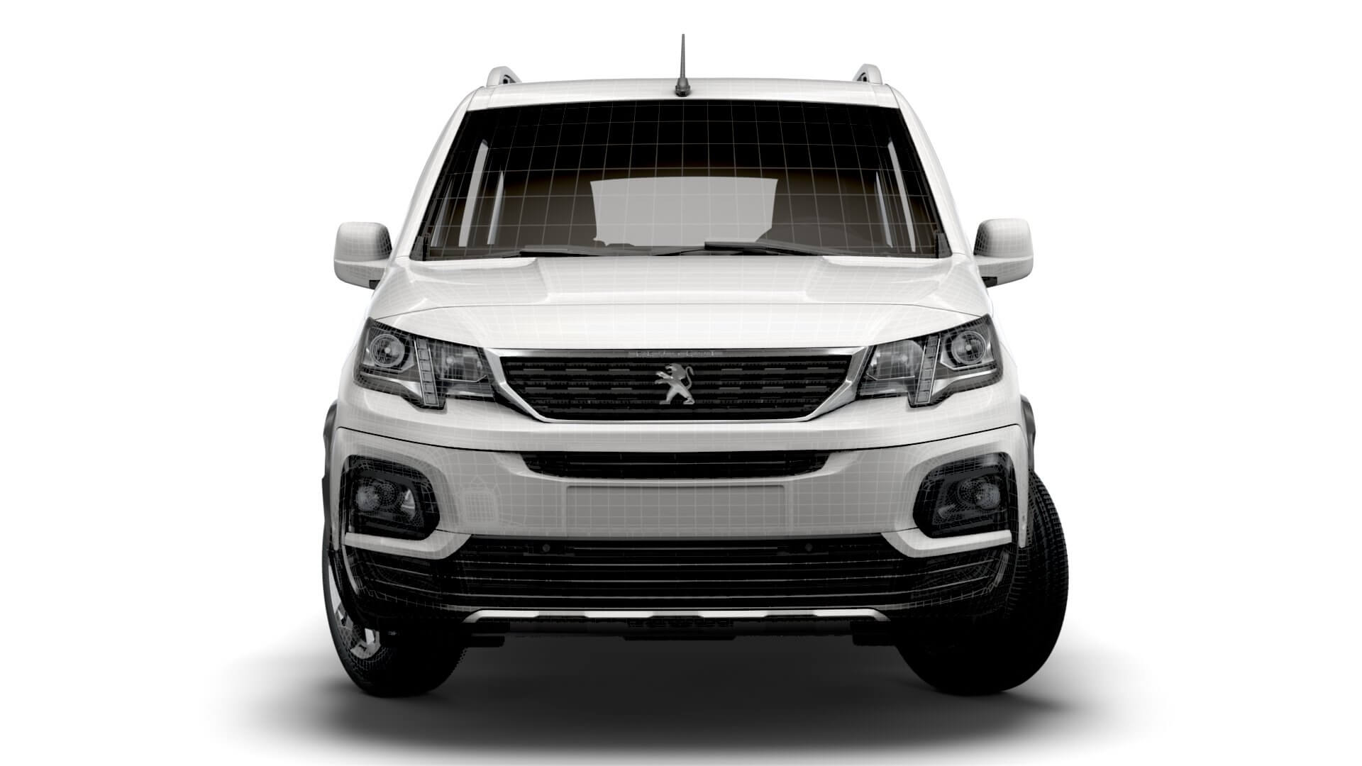 Peugeot Rifter 2020 - 3D Model by Creator 3D