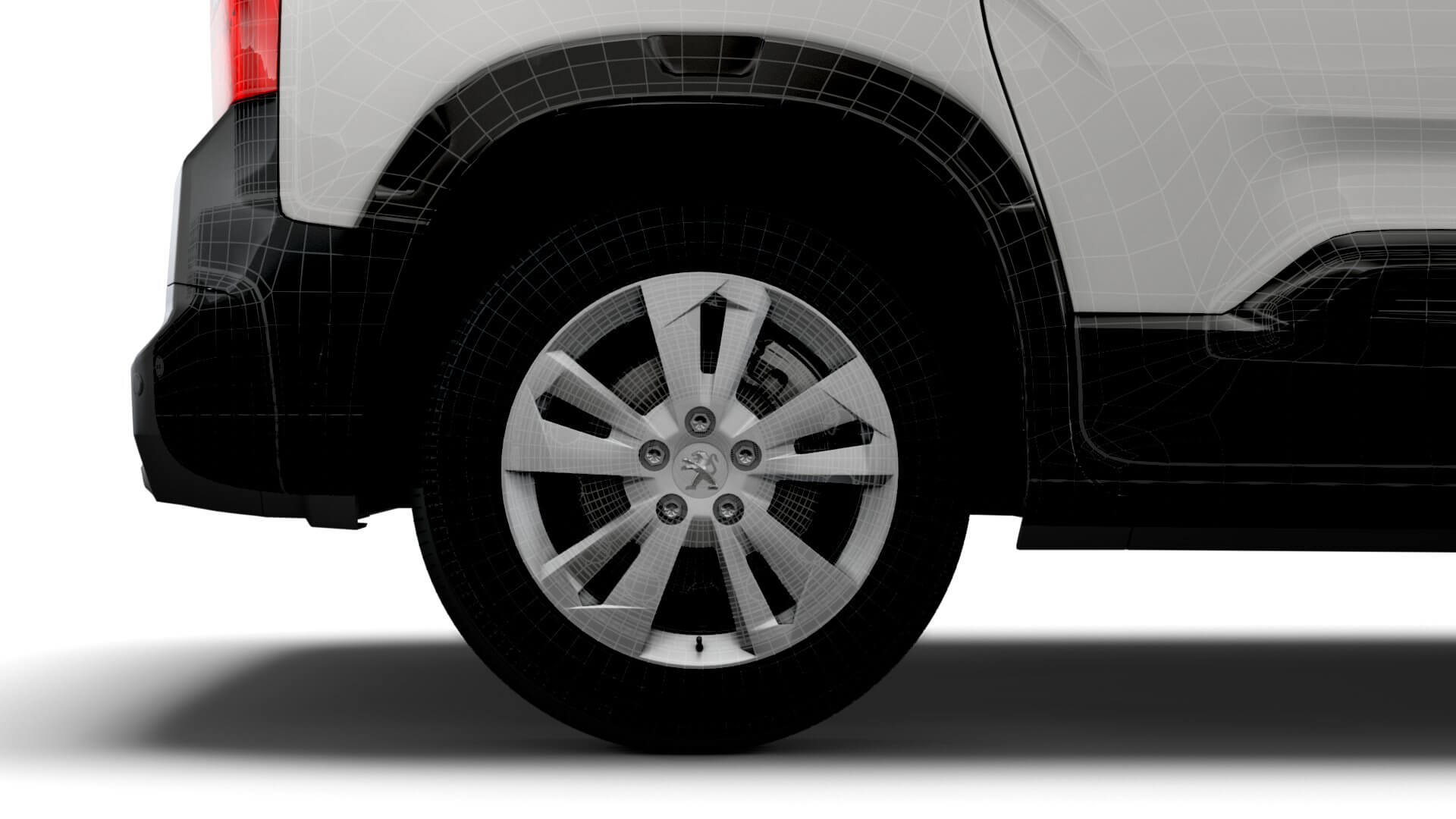 Peugeot Rifter 2020 - 3D Model by Creator 3D