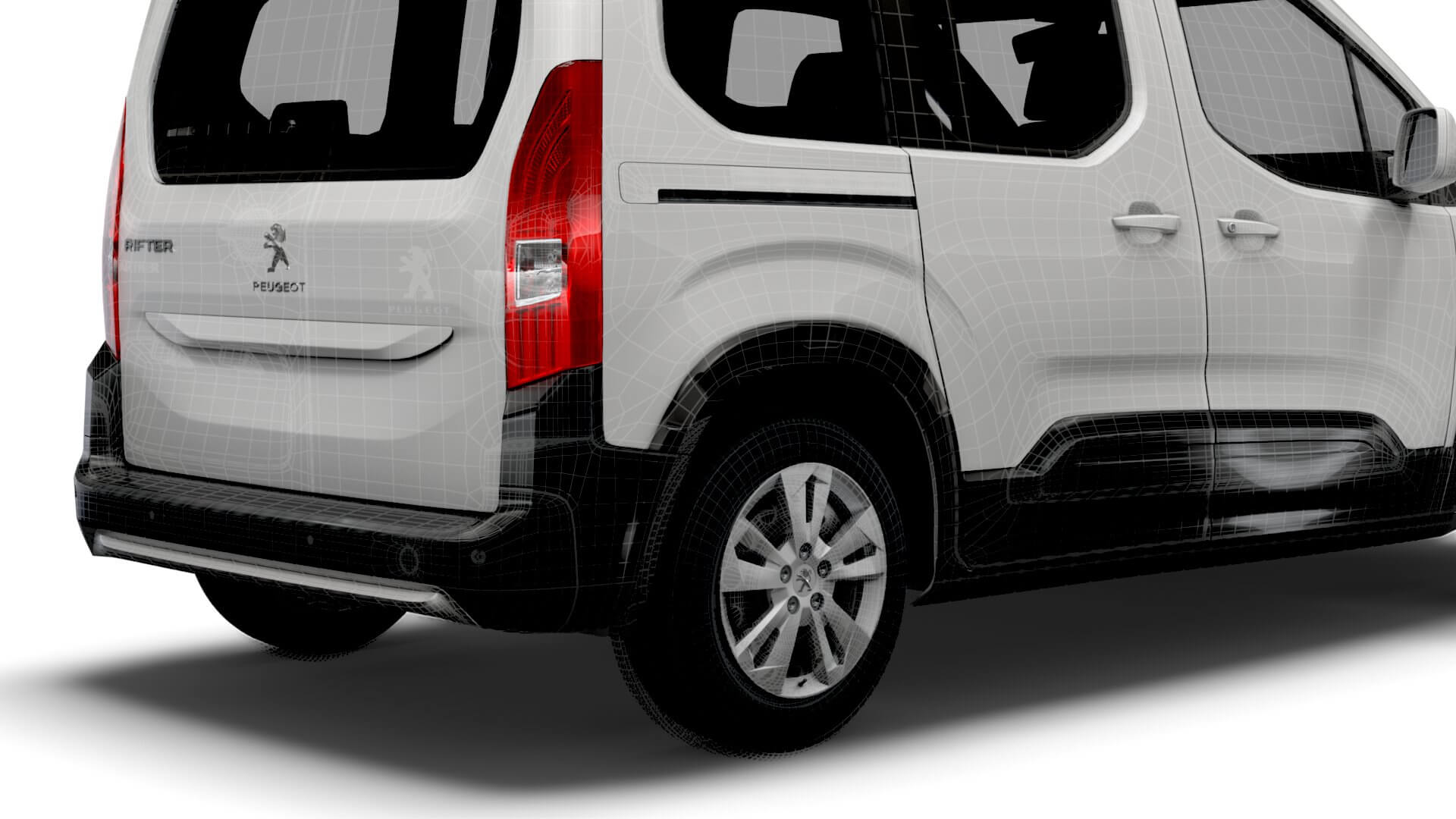 Peugeot Rifter 2020 - 3D Model by Creator 3D