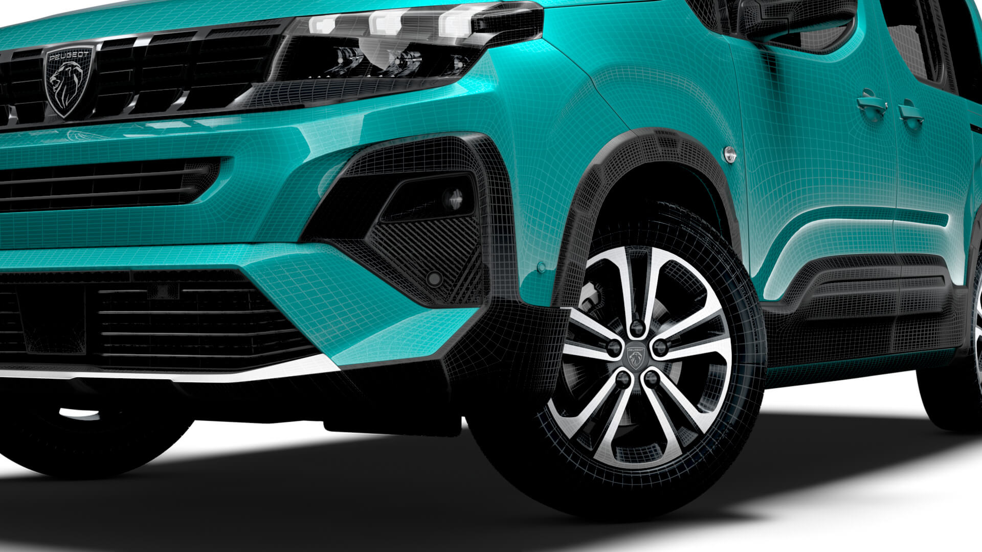 Peugeot Rifter GT 2025 - 3D Model by Creator 3D