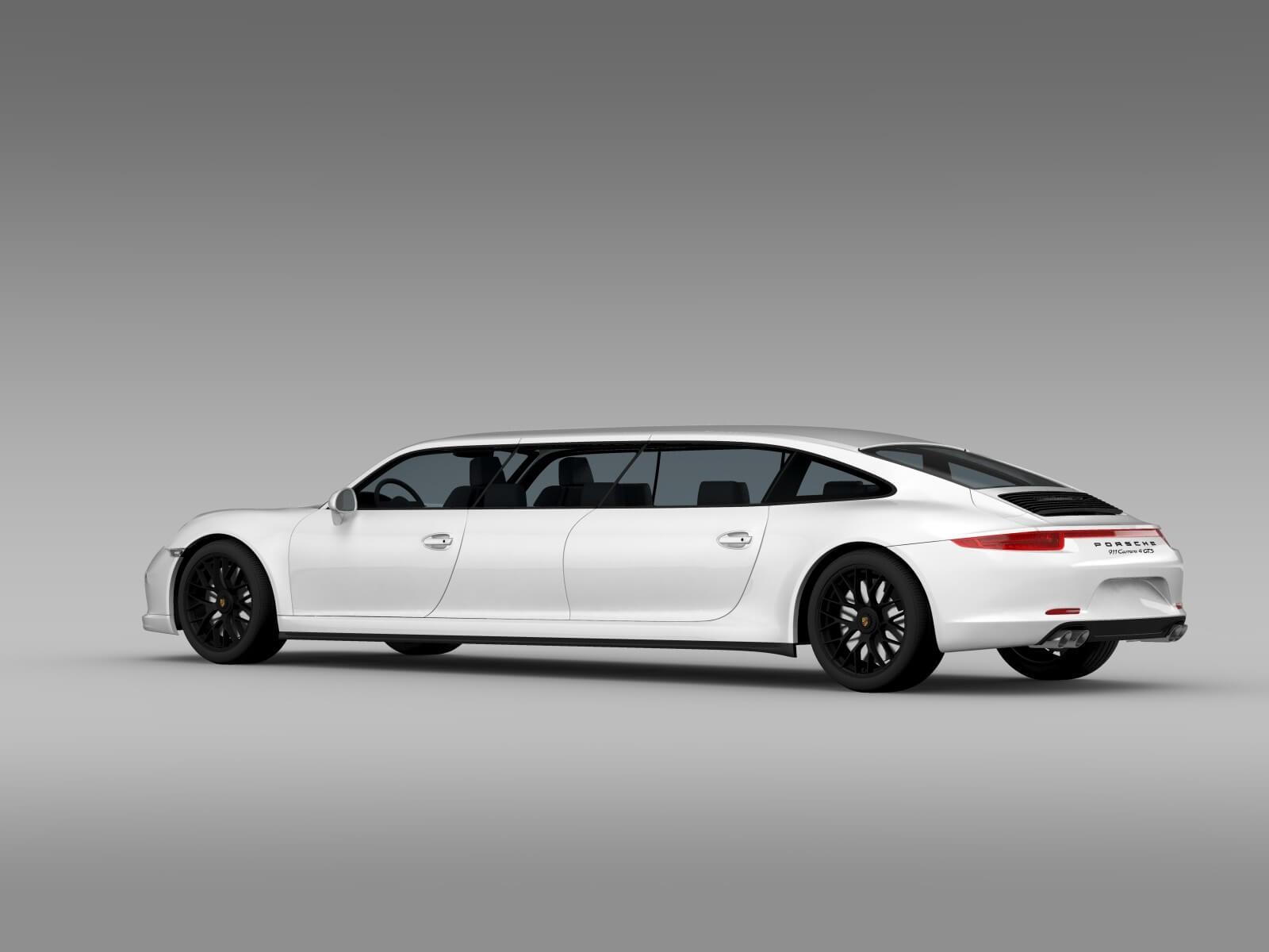 Porsche 911 Carrera 4 GTS Limousine 2016 - 3D Model by Creator 3D