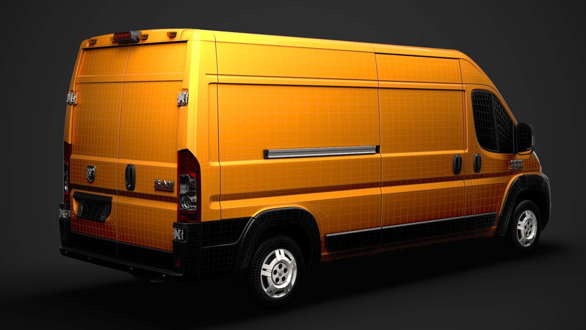 Ram Promaster Cargo 2500 HR 159WB 2020 - 3D Model by Creator 3D