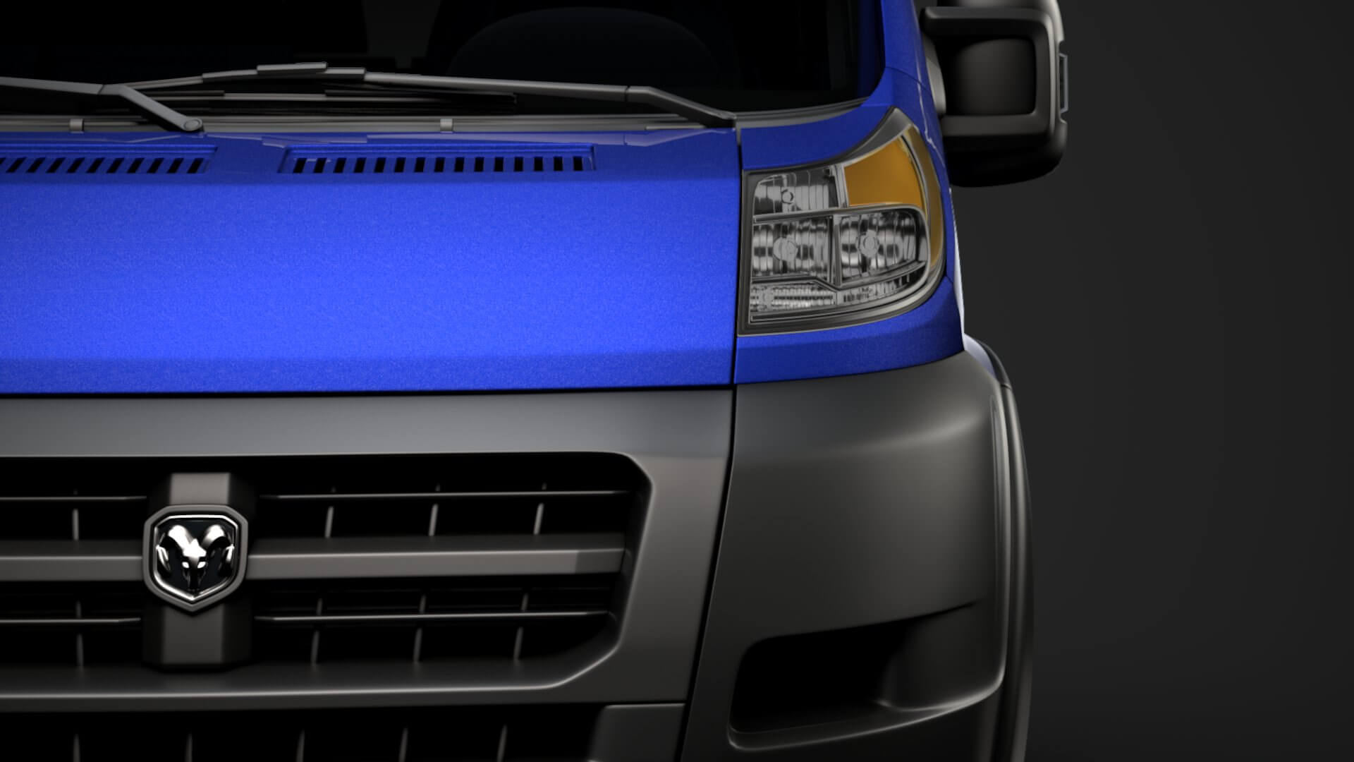 Ram Promaster Cargo Chassis Truck Crew Cab 3450 WB 2019 - 3D Model by ...