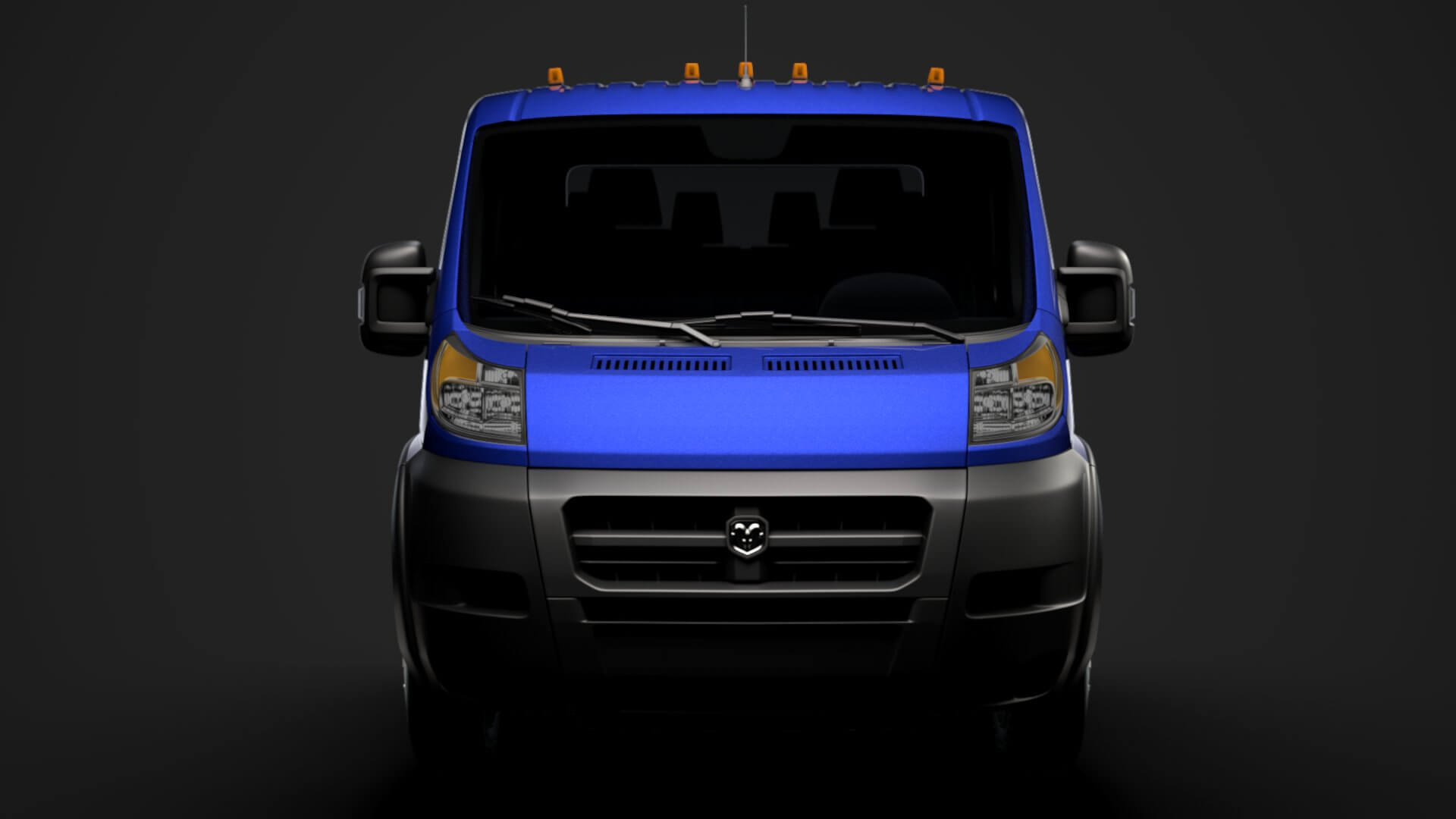 Ram Promaster Cargo Chassis Truck Crew Cab 3450 WB 2019 - 3D Model by ...