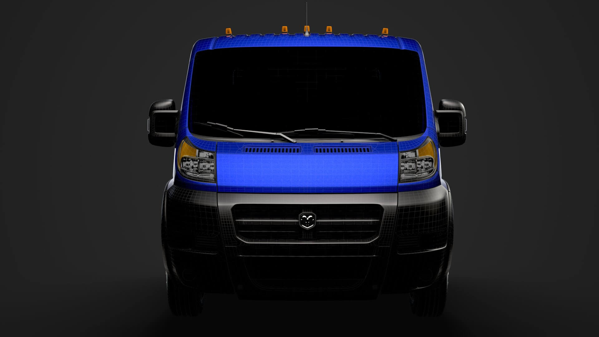 Ram Promaster Cargo Chassis Truck Crew Cab 3450 WB 2019 - 3D Model by ...