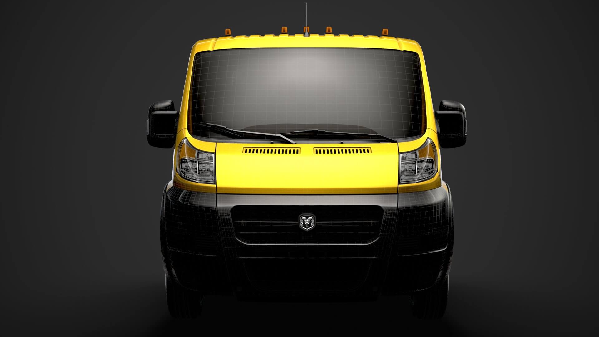 Ram Promaster Cargo Chassis Truck Crew Cab 4035XL WB 2019 - 3D Model by ...