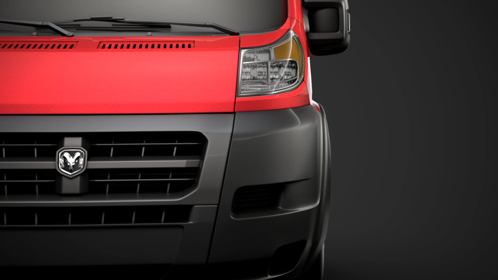 Ram Promaster Cargo Chassis Truck Single Cab 3000 WB 2019 - 3D Model by ...